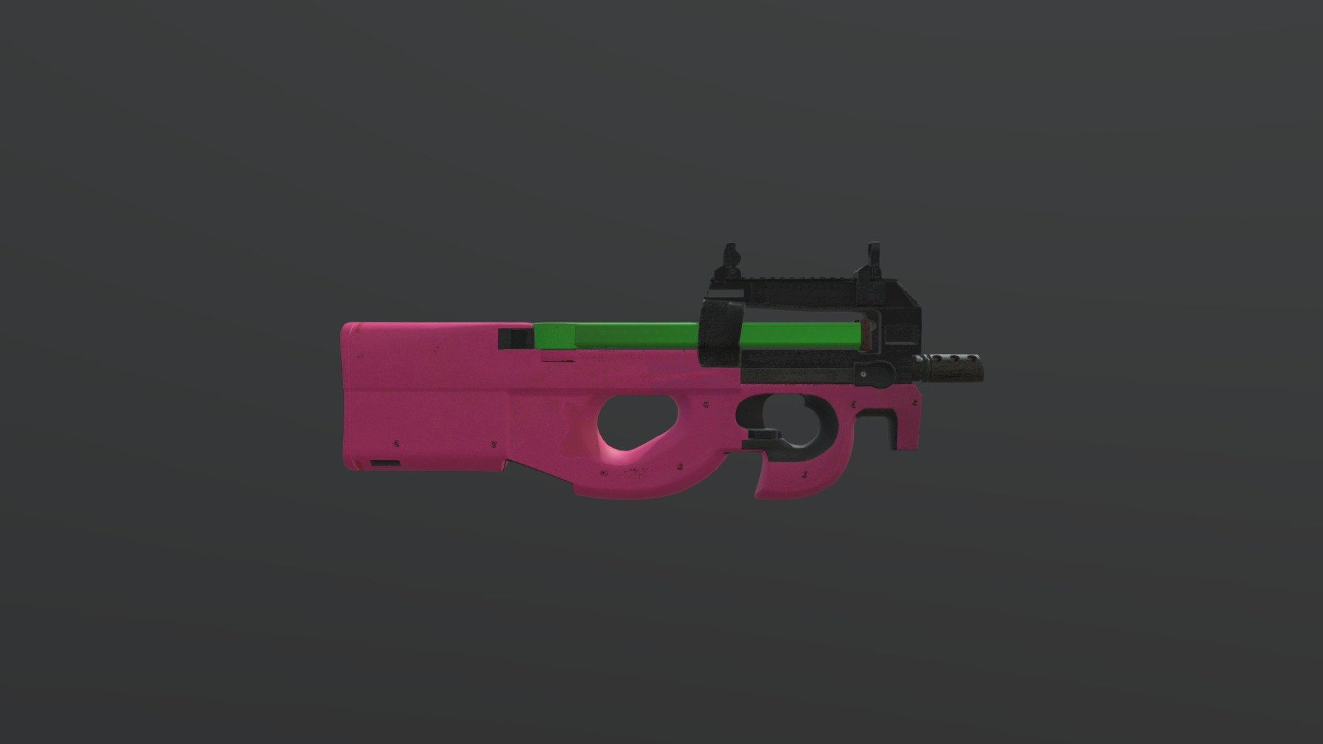 P90 - 3D model by andreyka228 [33cf286] - Sketchfab