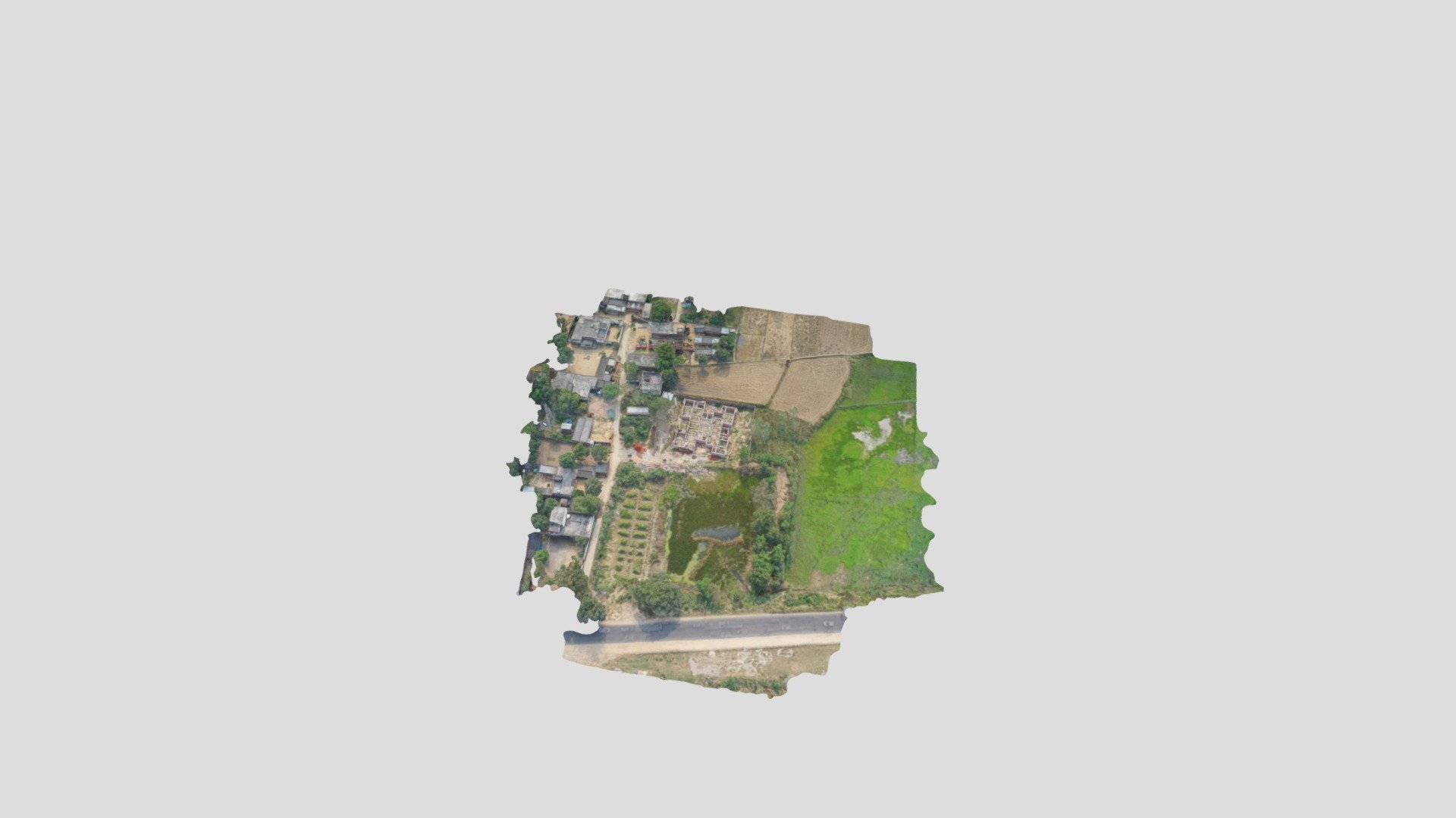 CHAURI CHURA_simplified_3d_mesh - 3D model by AEROMAPS INDIA (@lamart ...