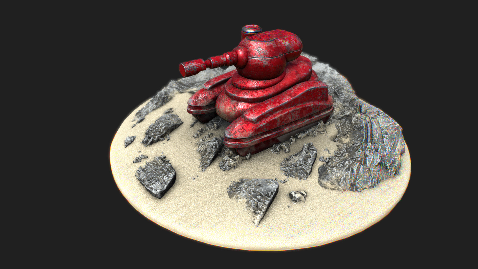 Tank - Hardsurface Practice - 3D model by 3D Viking (@supirioth ...