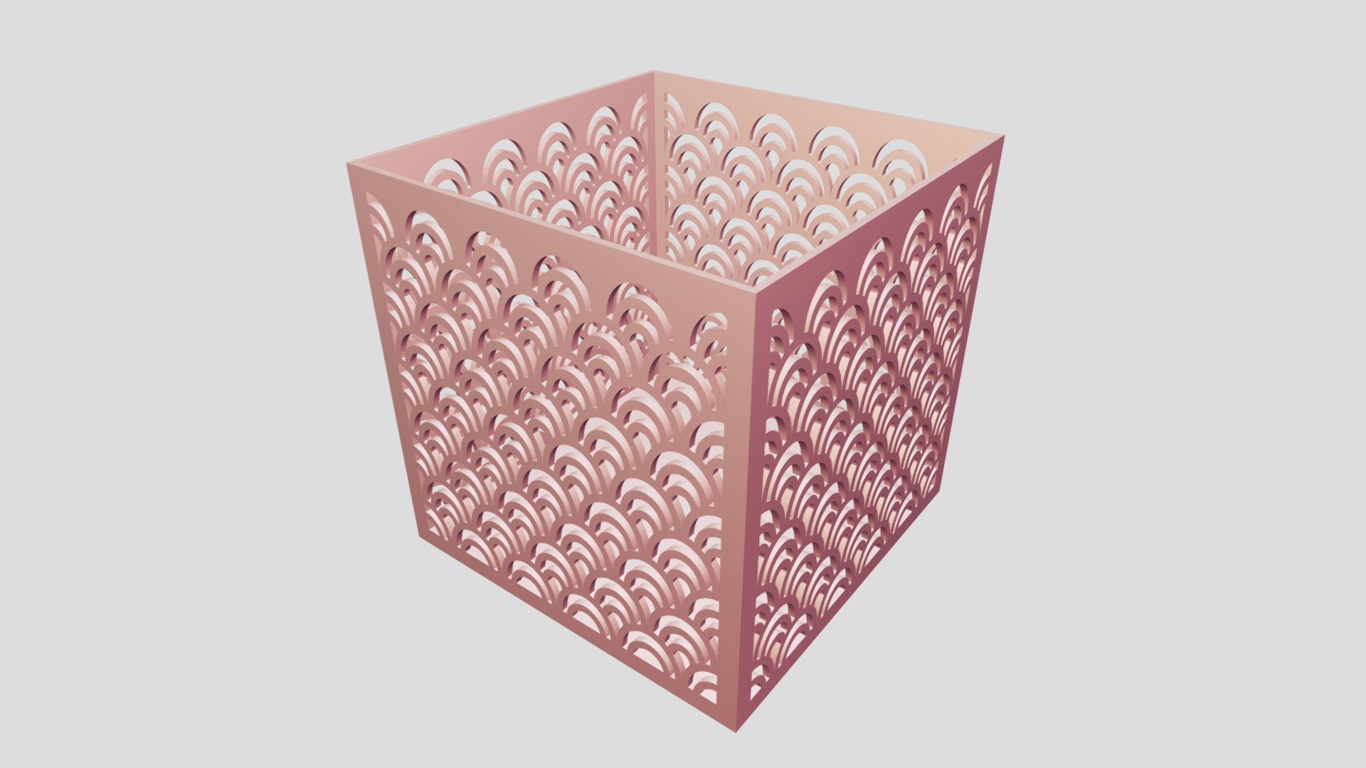 Patterned Box - 3D model by Ayse35 [33d4cbb] - Sketchfab