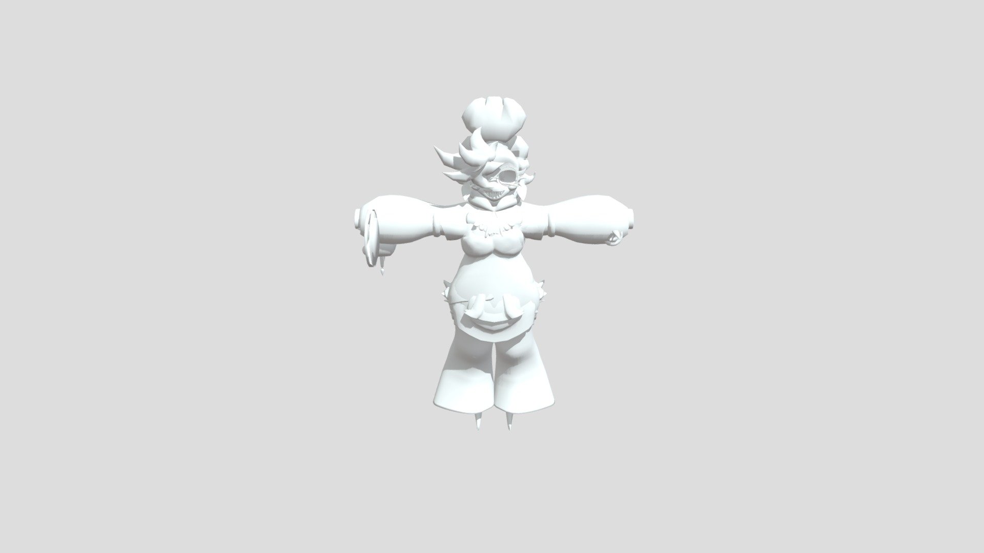 Toy Chica V2 By Zorikyu - Download Free 3D model by ೀ܀⊹ ...