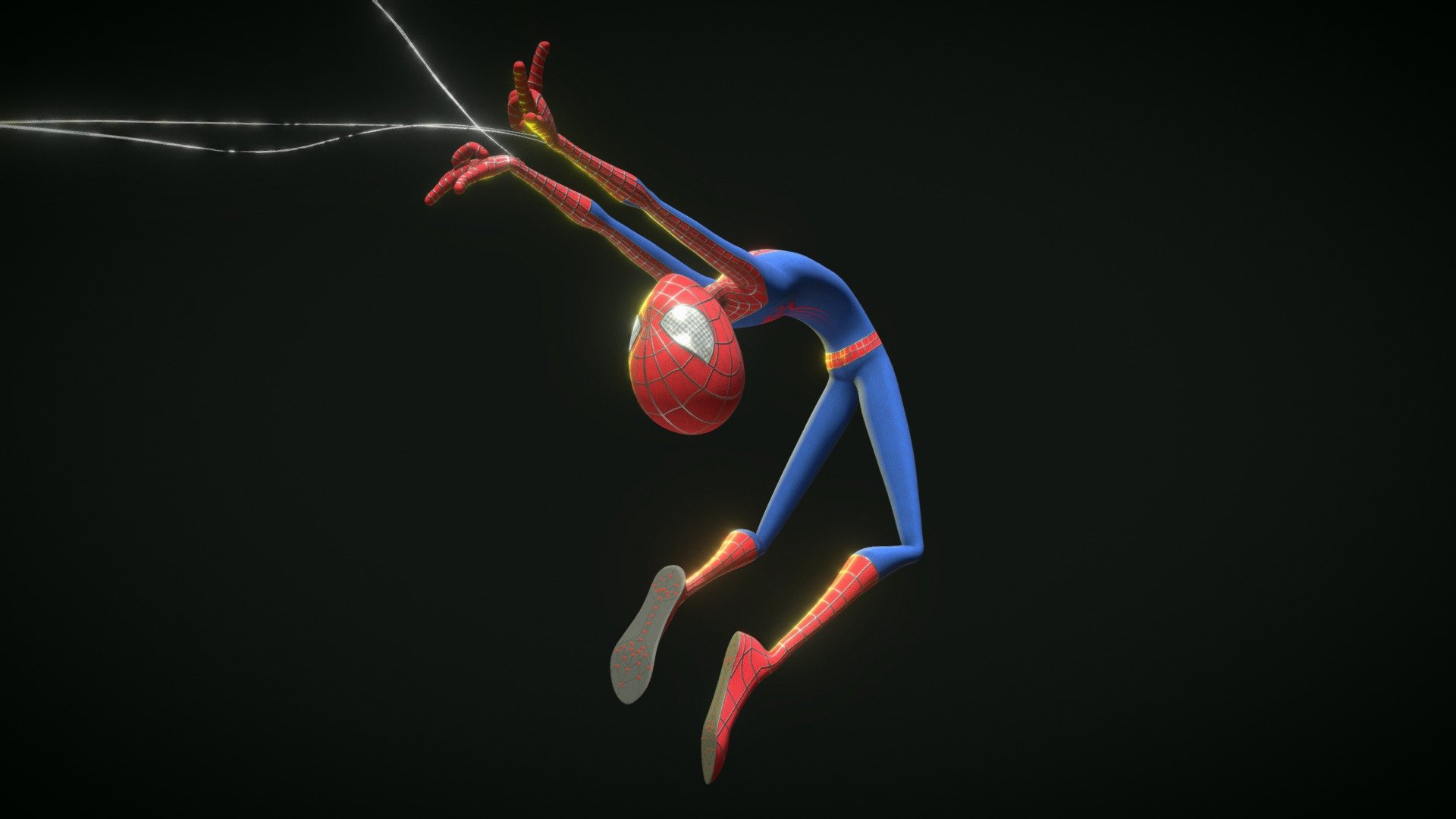The Amazing Spider-Man 2 Cartoon Version - 3D model by Majin Animations ...