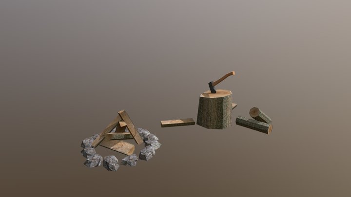Campfire 3D models - Sketchfab