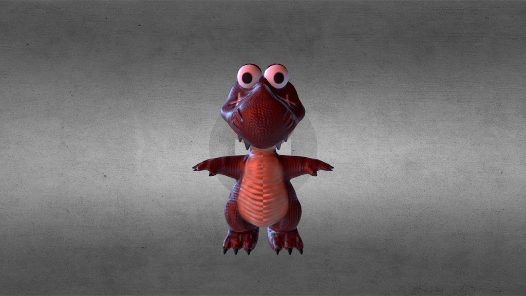 DinoDragon - 3D model by AkiroAkitaInu [33d5d52] - Sketchfab