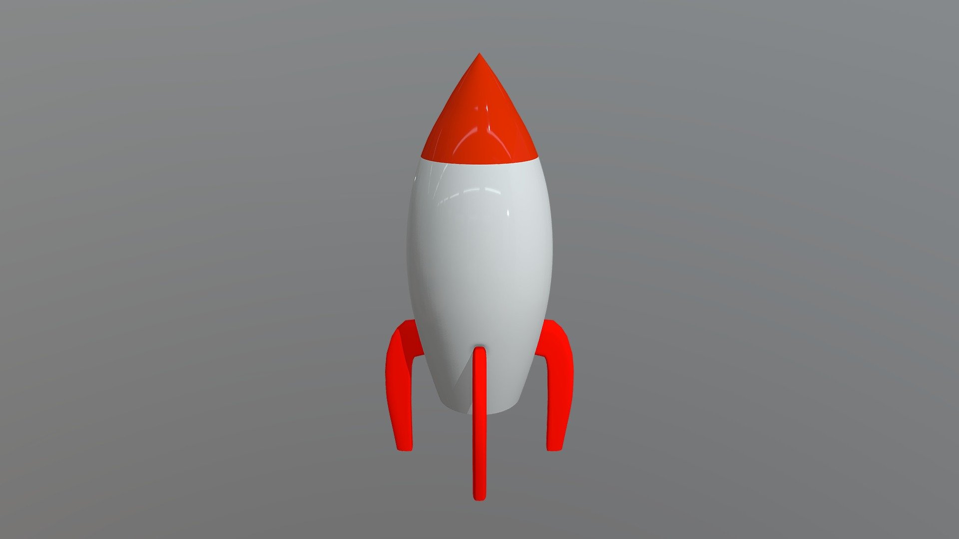 Cartoon Rocket - 3D model by Akshat Paniker (@akshatpaniker) [33d5d56 ...