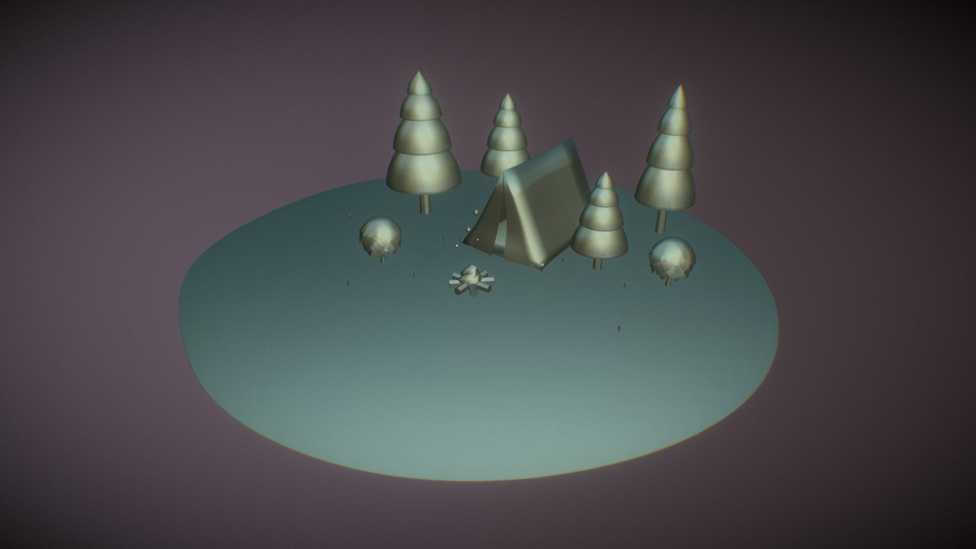 Camp - 3D model by Jaime Barrera (@ThejaimeleRDF) [33d606f] - Sketchfab