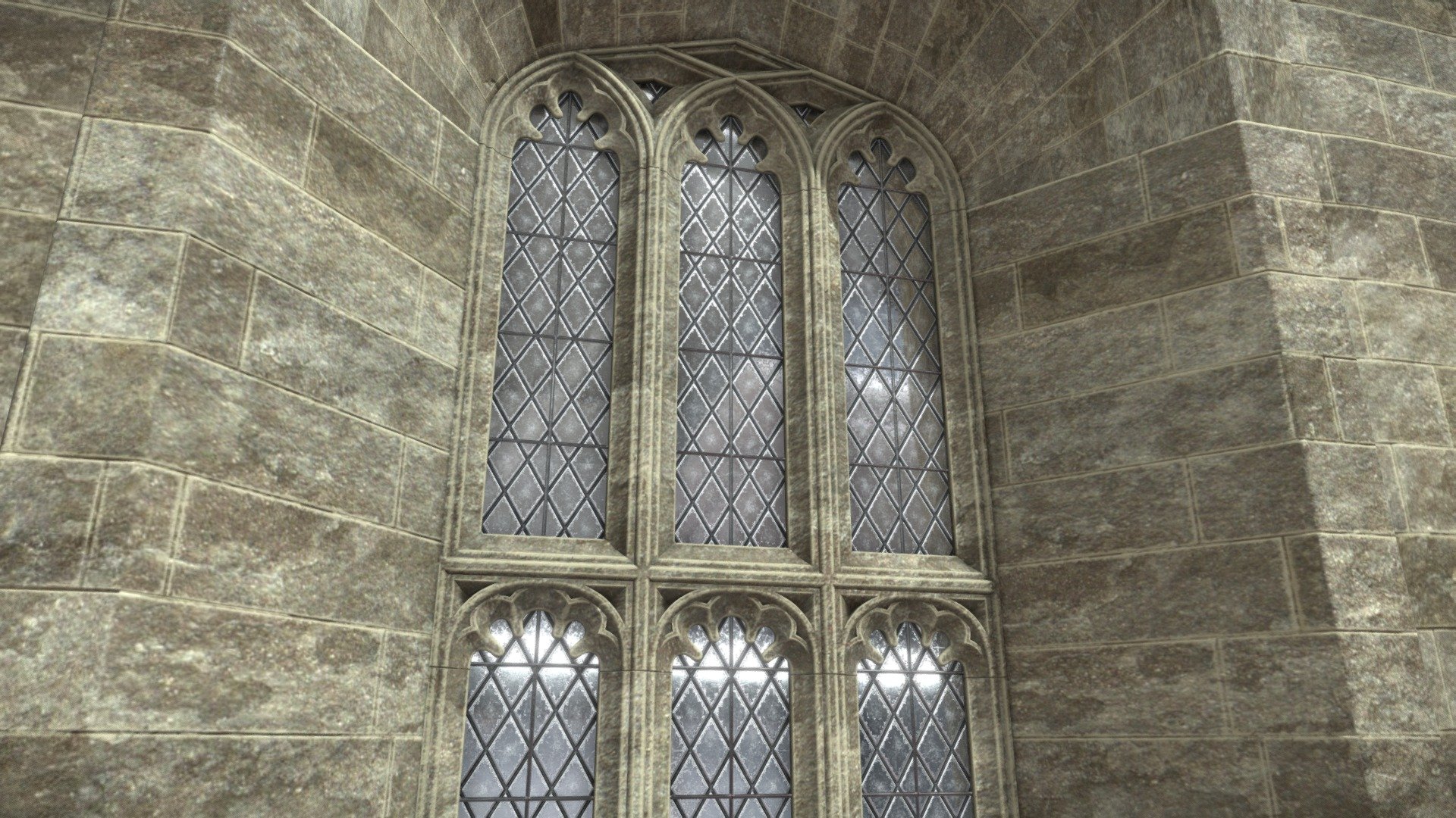 Great Hall Window [FREE] - Download Free 3D model by Saandy [33d667d ...
