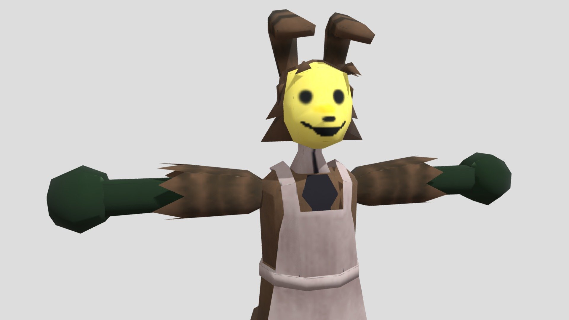 Pumpkin rabbit rigged - Download Free 3D model by PotBin [33d8b78 ...