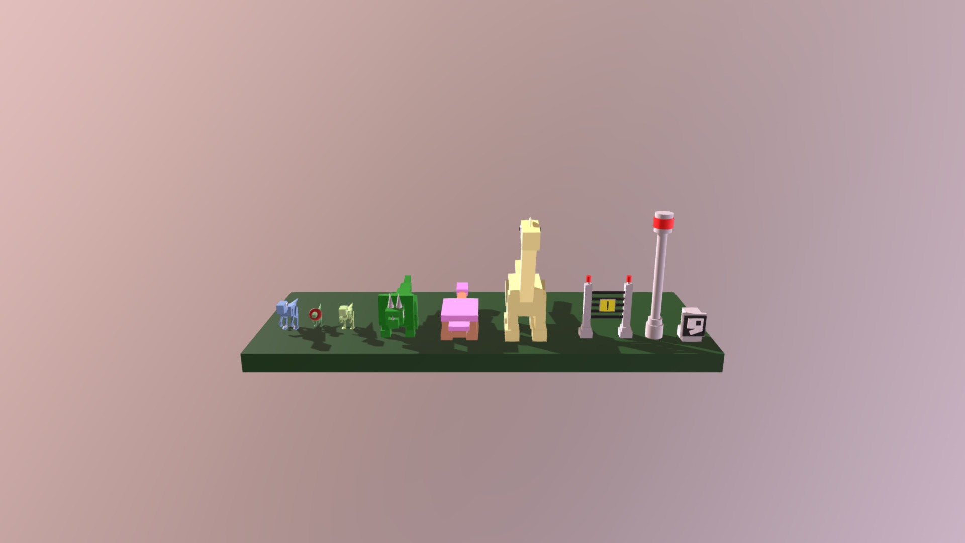 Geometric Assets - 3D model by cnjones4 [33d9128] - Sketchfab