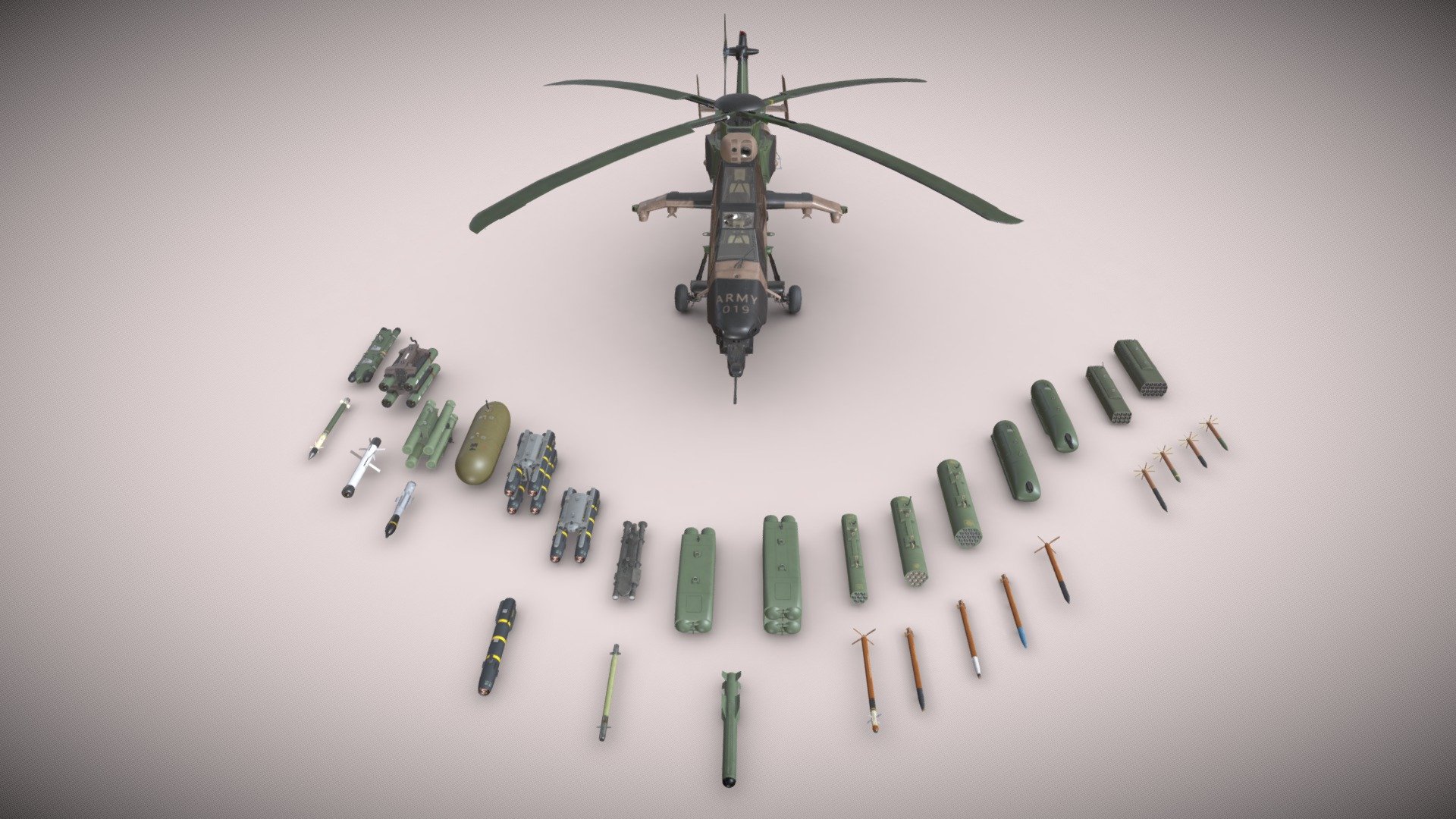 EC-665 Tiger ARH Australia Static - Buy Royalty Free 3D model by pukamakara [33d9e61 ...