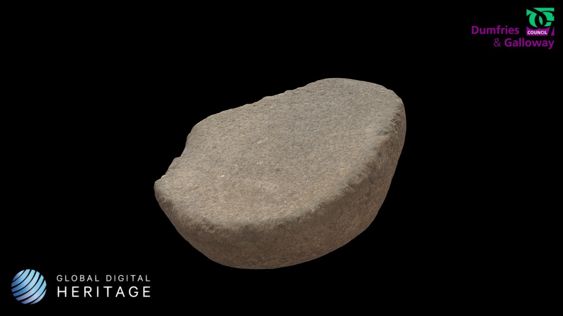 Quern Stone 2 - Download Free 3D model by Global Digital Heritage and ...