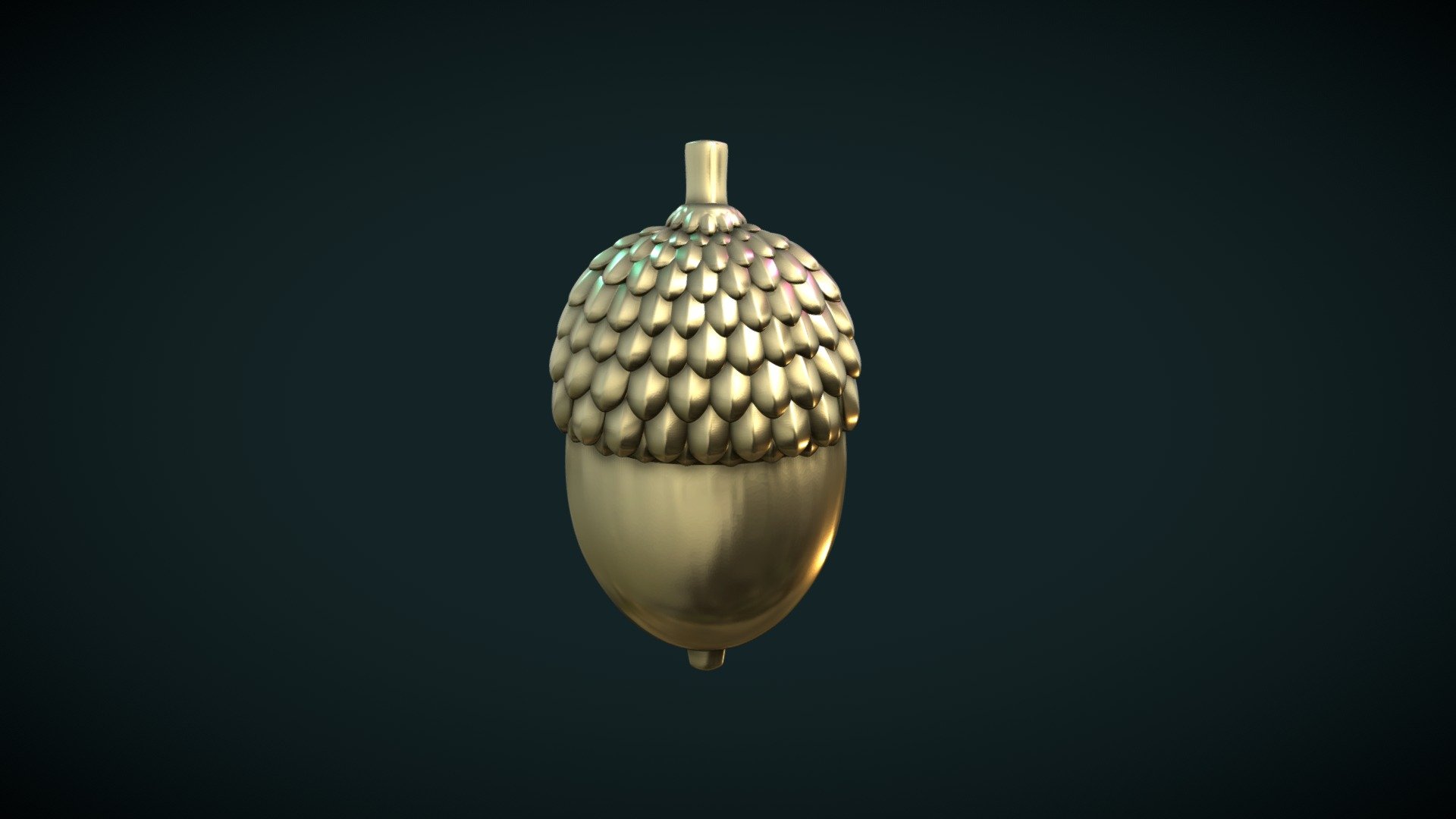 Acorn relief - 3D model by Skazok [33dd859] - Sketchfab