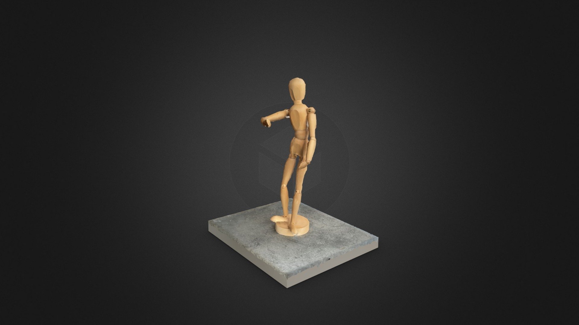 Wood Figure Test 01 - 3D model by NCState_DELTA (@NCState) [33dd953 ...