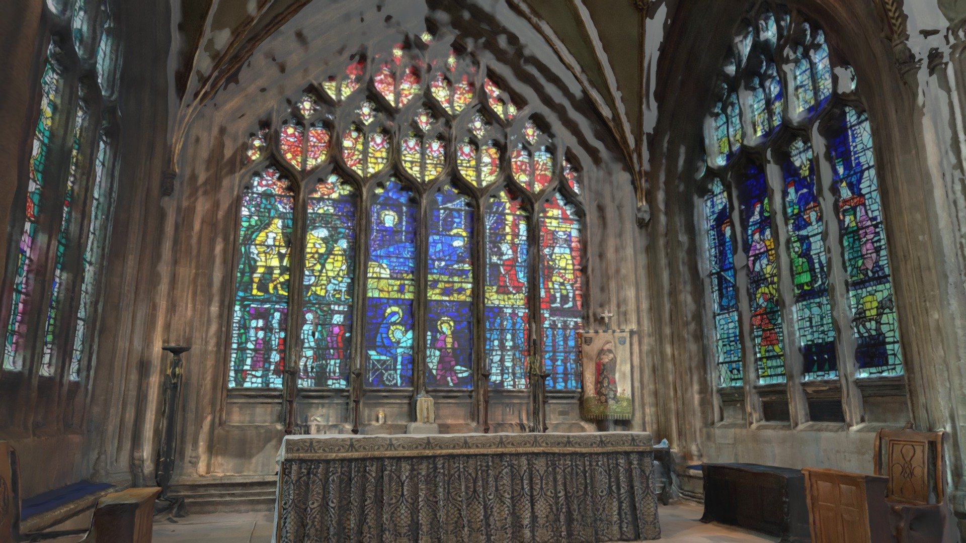 The Lady Chapel, St Mary Parish Church - Download Free 3D model by ...