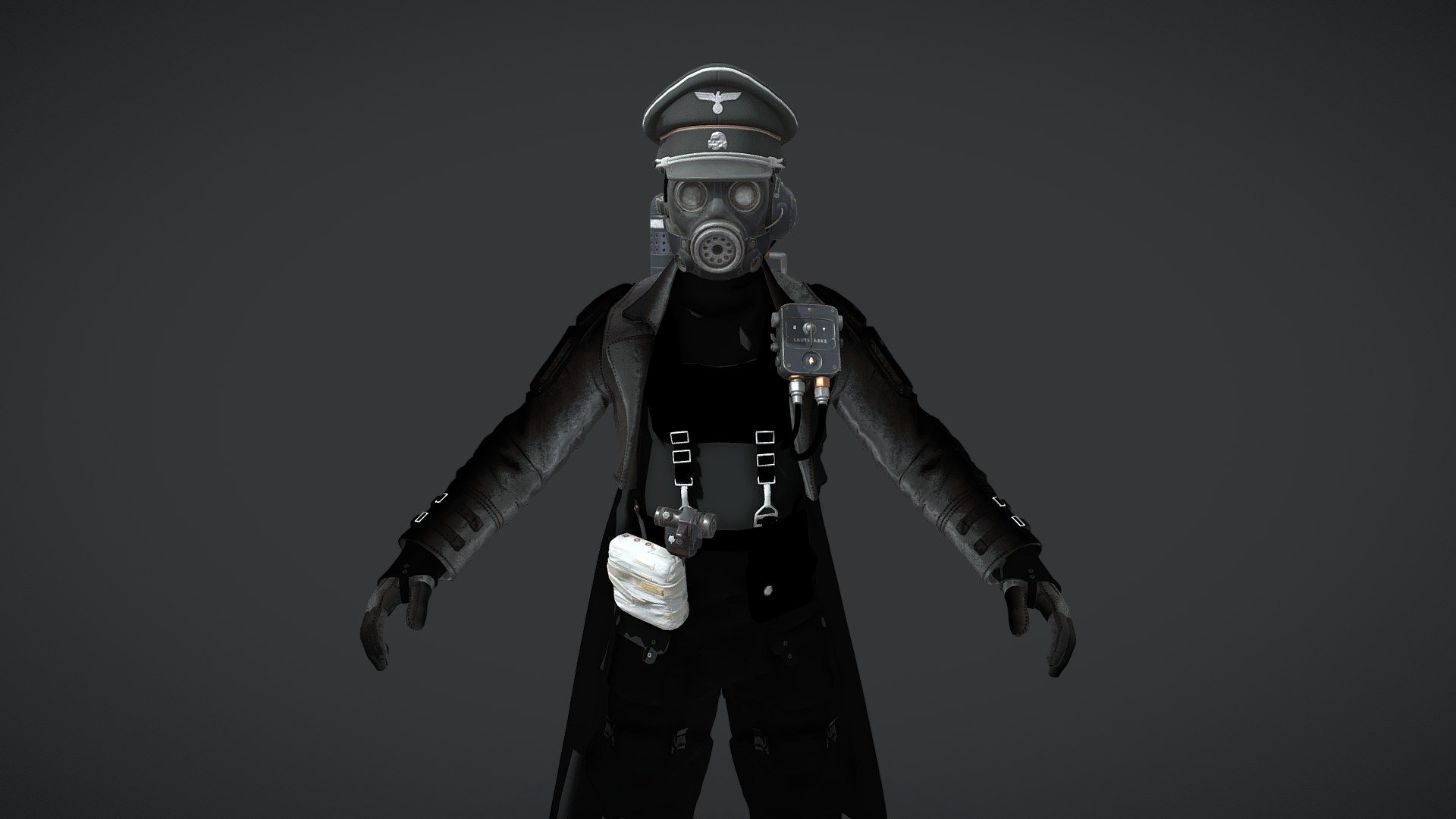 ⭐ Venus Commander - Wolf. New Colossus - Download Free 3D model by ...