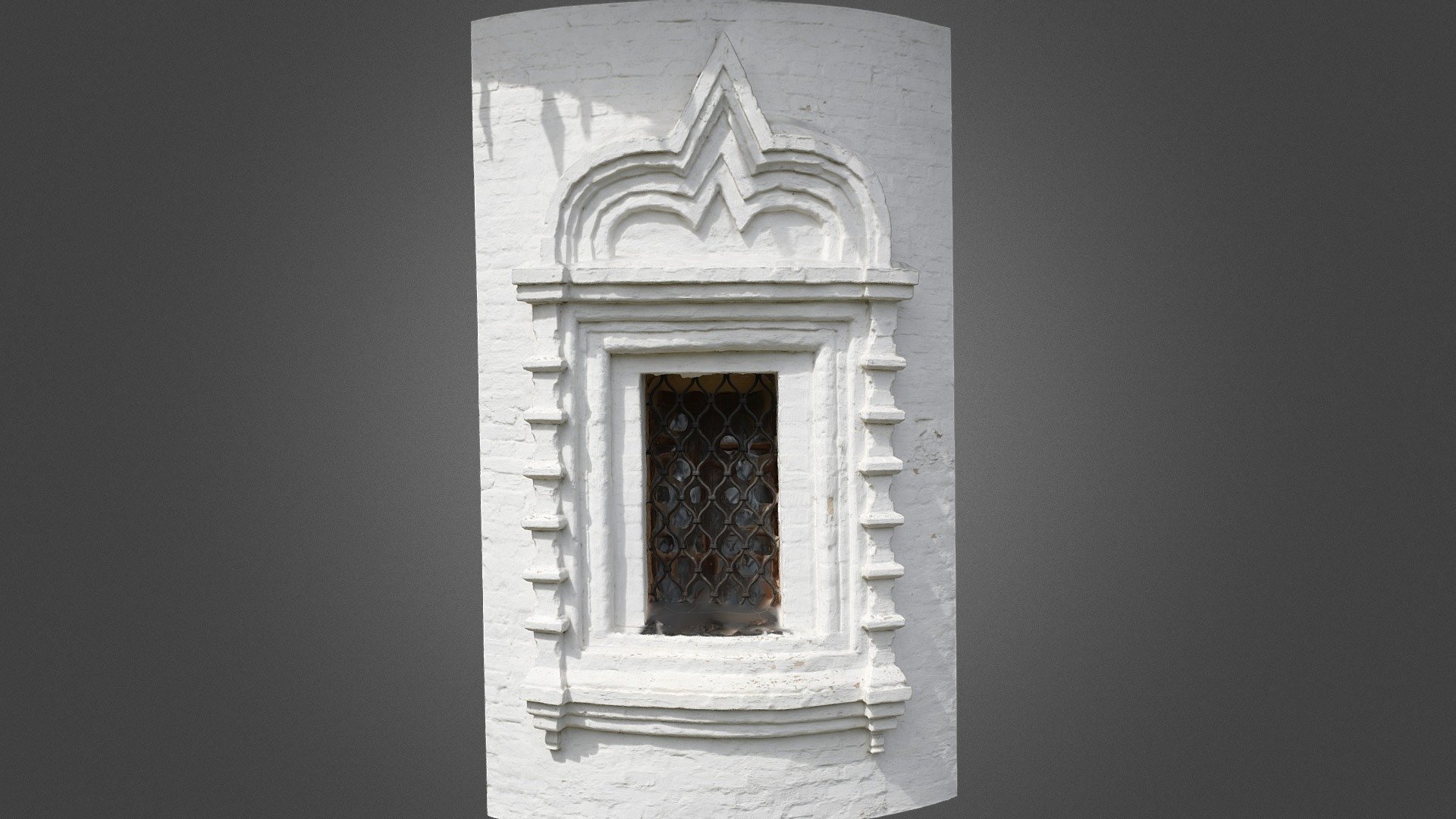 Window of a church in old russian style - Download Free 3D model by Mikhail Volkov (@mgv ...