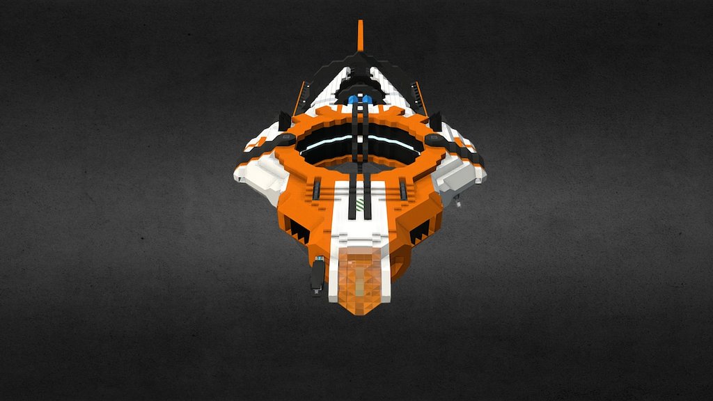 Albatross Class Gunship - 3D model by Centauri2442 [33e3dce] - Sketchfab