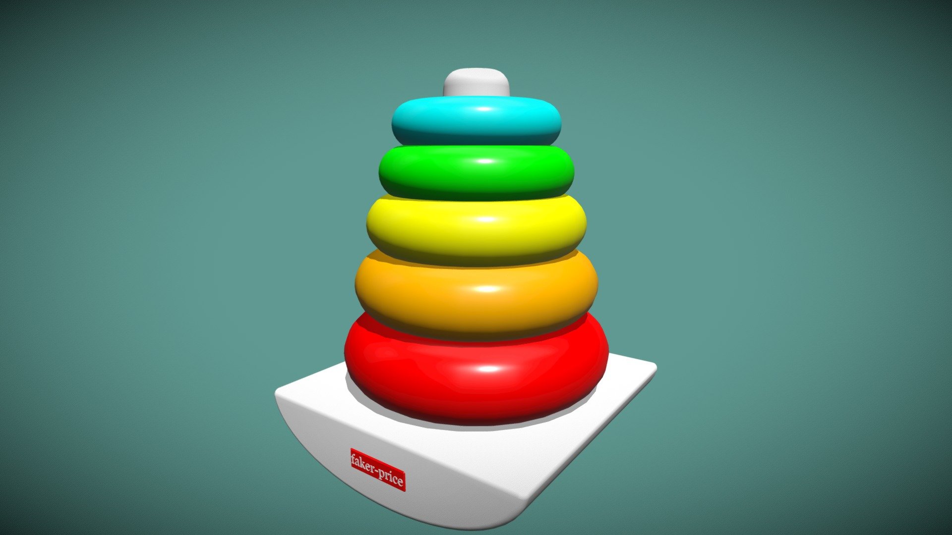 Child Stacking Toy - Download Free 3D model by ArtsGareau [33e418a ...