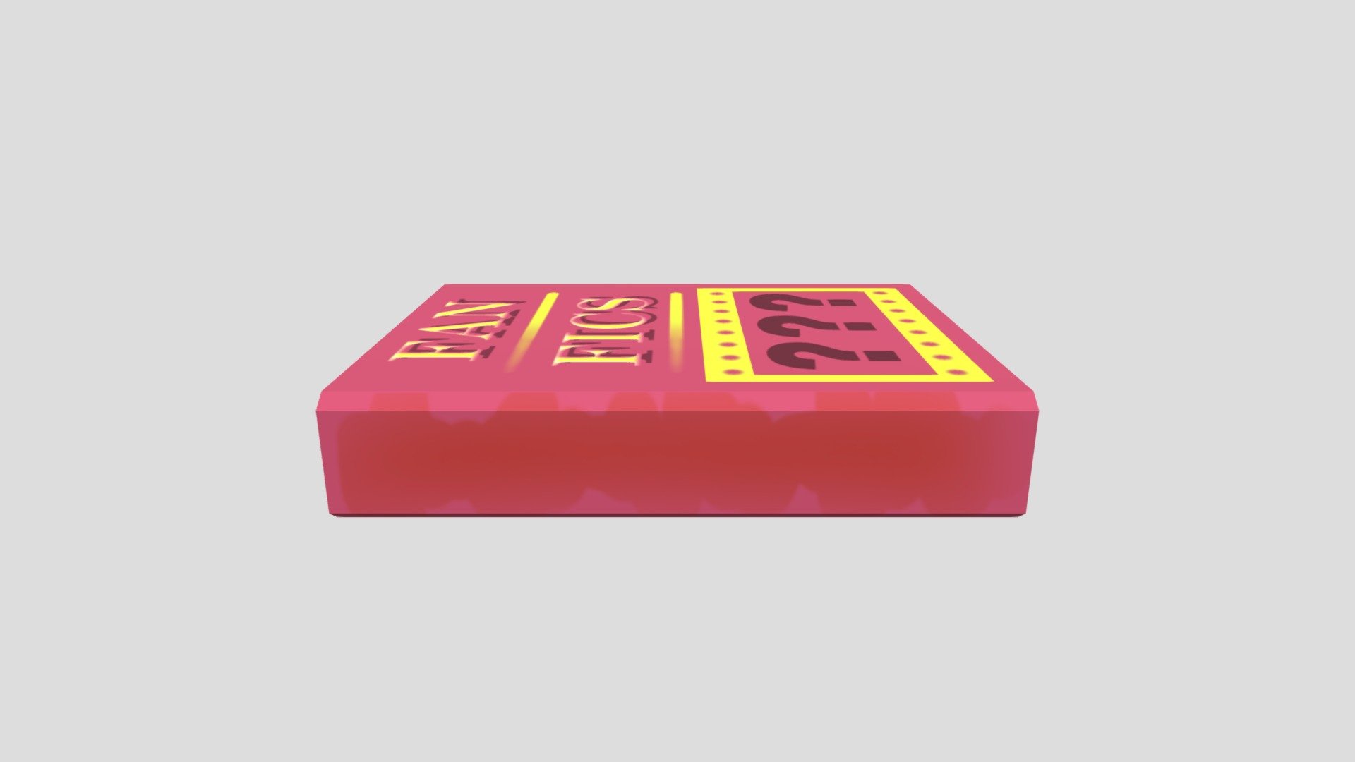 Fan Fics Book - Download Free 3D model by ItsTifaLockhart (@KateGirl.SK ...