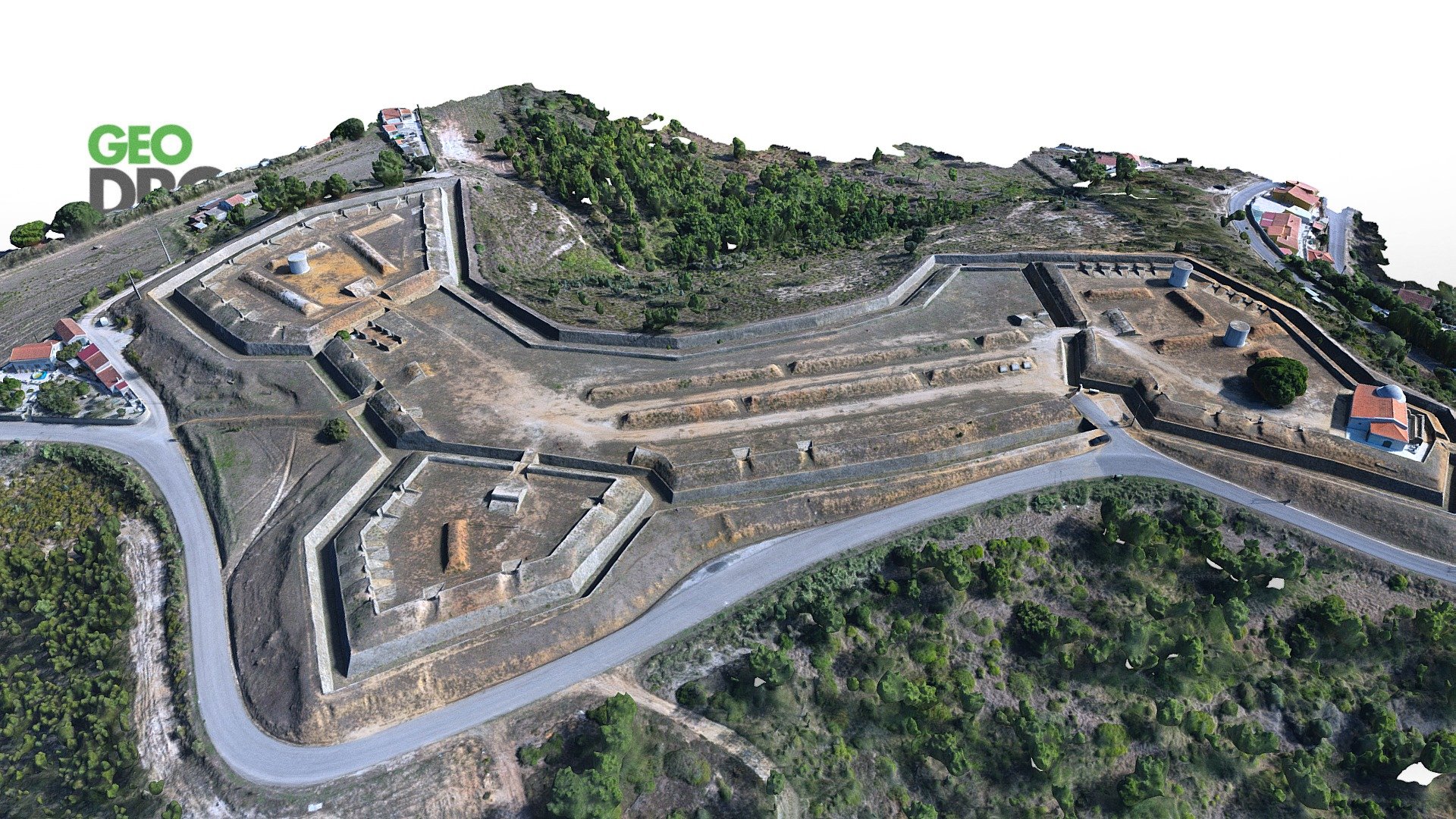 Forte de São Vicente - Torres Vedras - 3D model by GEODRONE [33e51e0 ...