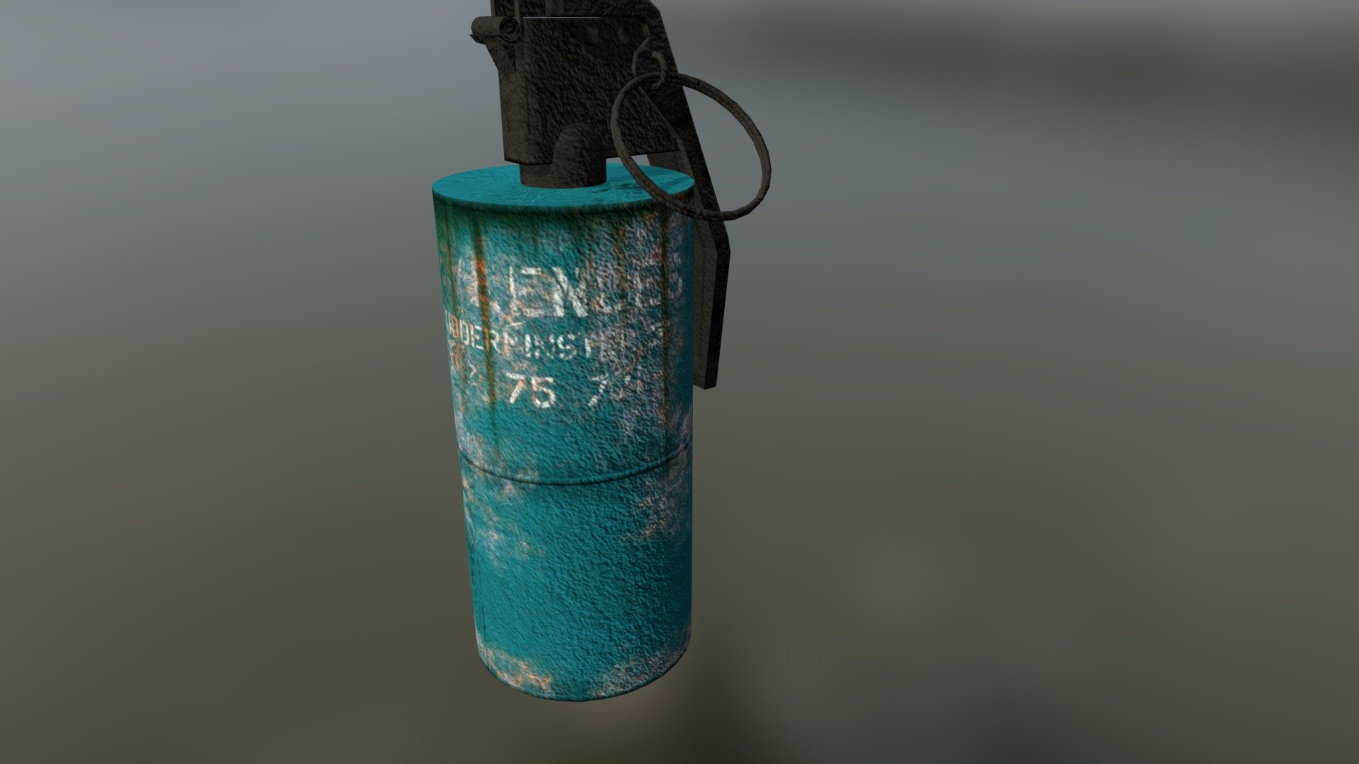 Smoke grenade - 3D model by Quan Nguyen (@coconuthead) [33e5e90 ...