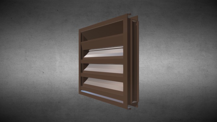 1602D Louver - 3D model by Nailor [33e9338] - Sketchfab