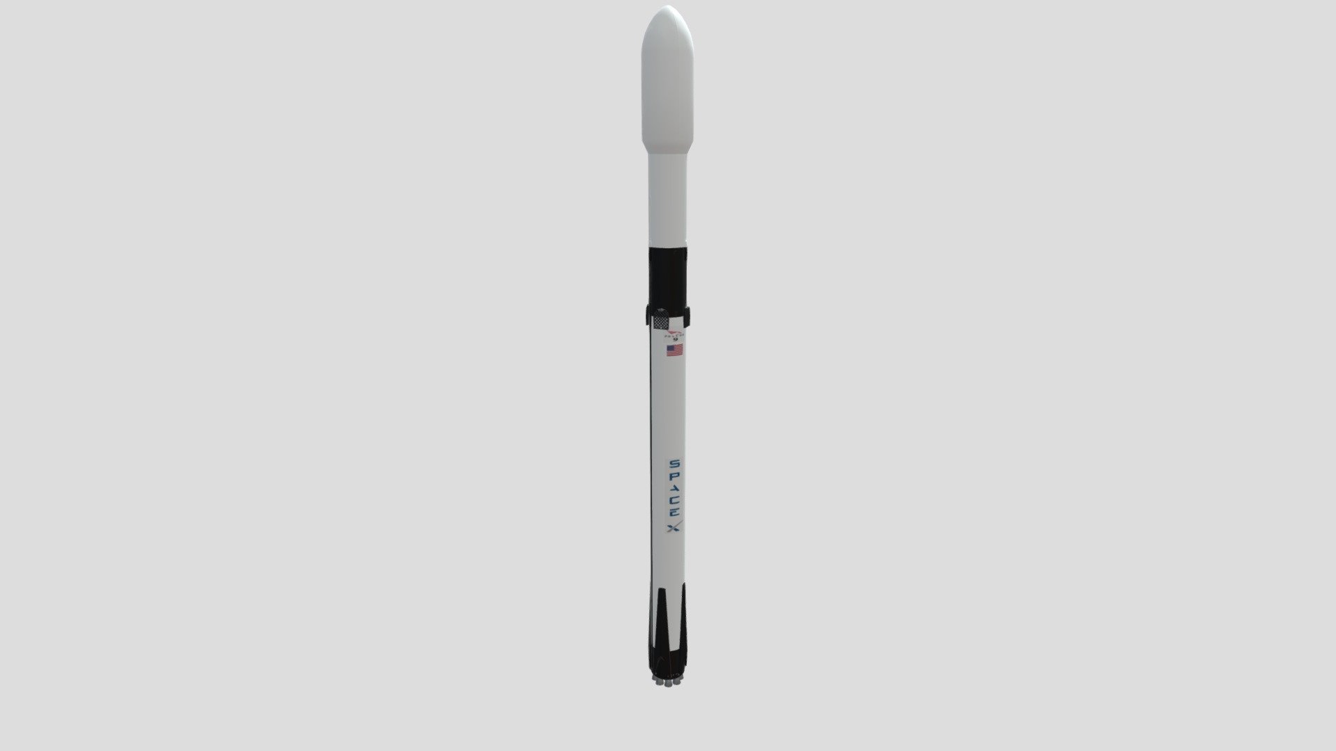SpaceX Falcon 9 V4 - Download Free 3D model by Clarence365 [33e9747 ...