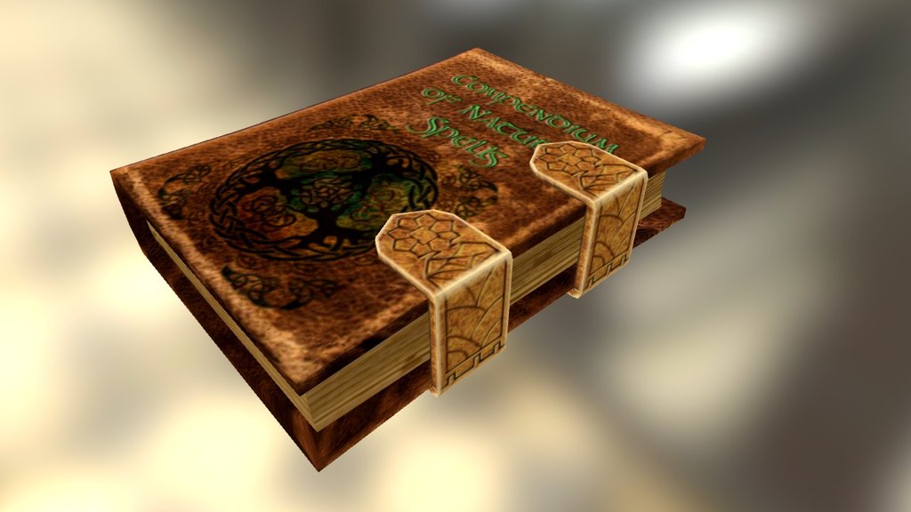 Low Poly Nature Spellbook - Download Free 3D model by shattered ...