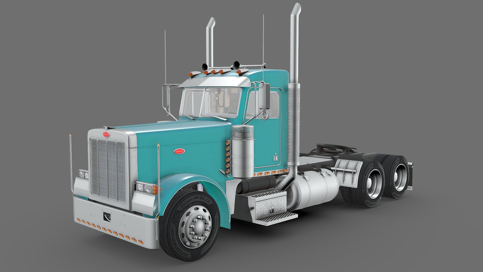 Peterbilt 379 with interior - Buy Royalty Free 3D model by IgYerm ...