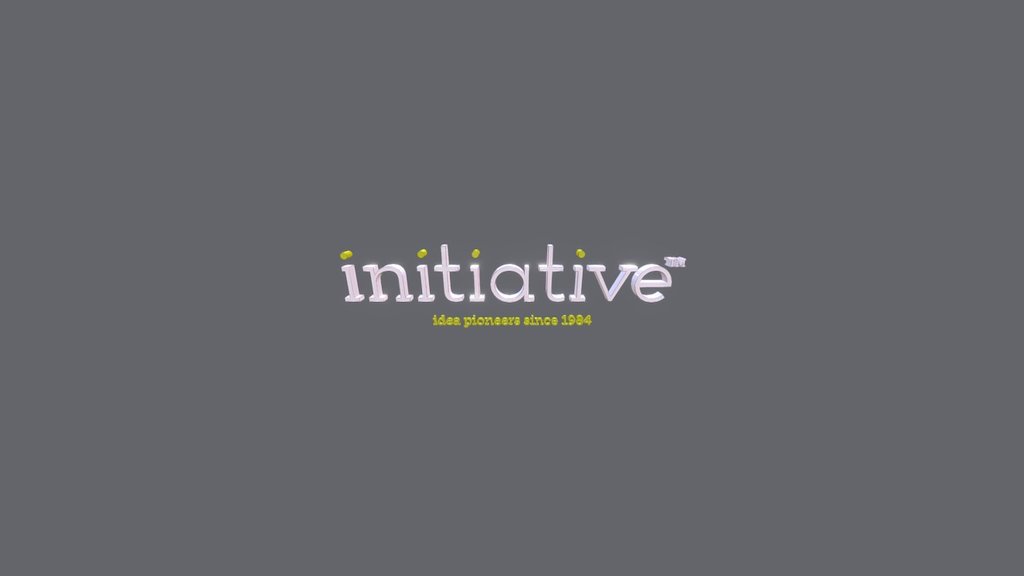 Initiative logo - 3D model by InitiativeSA (@JoseM) [33e9f7d] - Sketchfab