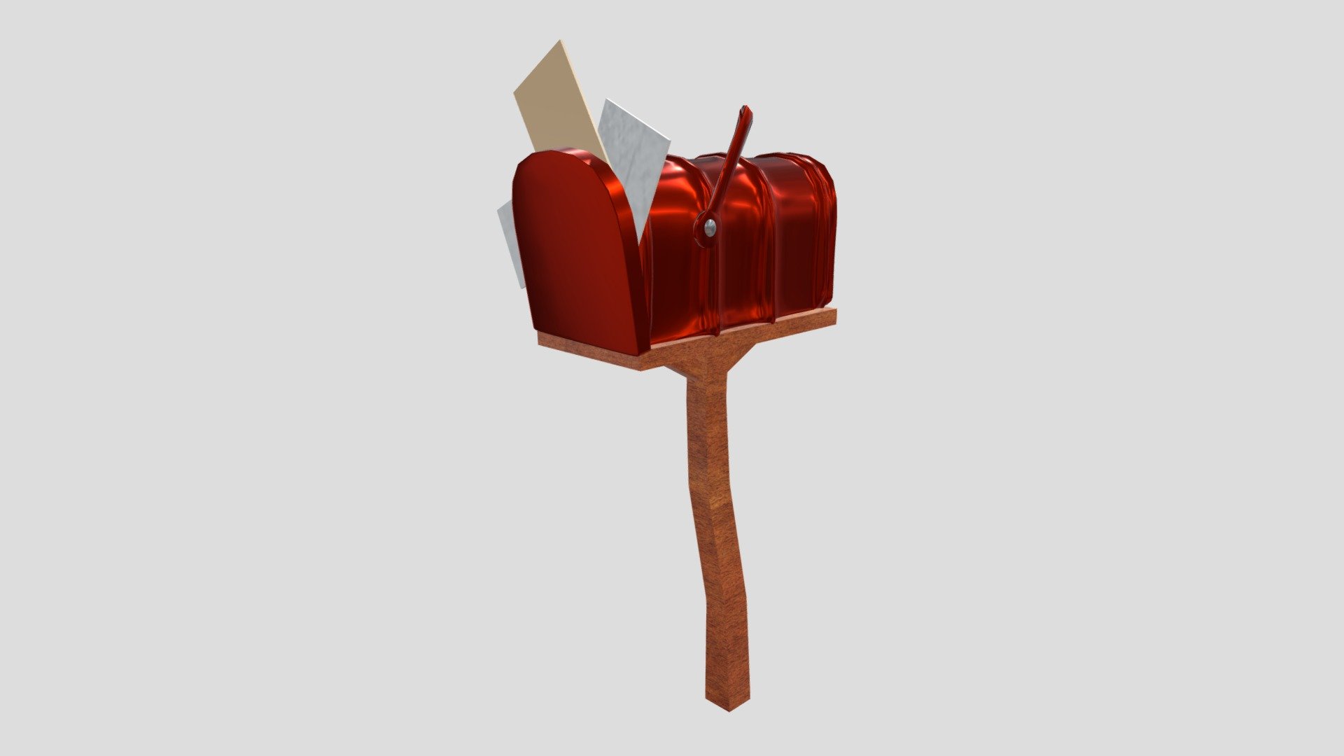 Letterbox - Download Free 3D model by Abhishan [33eb038] - Sketchfab