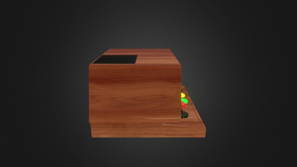 Retro Mini Arcade Machine - 3D model by David GameDev (@DavidGameDev ...