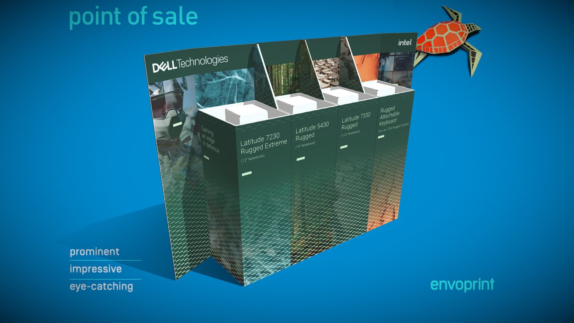 OrangeDoor Display Dell Tactical Displays - 3D model by envoprint ...