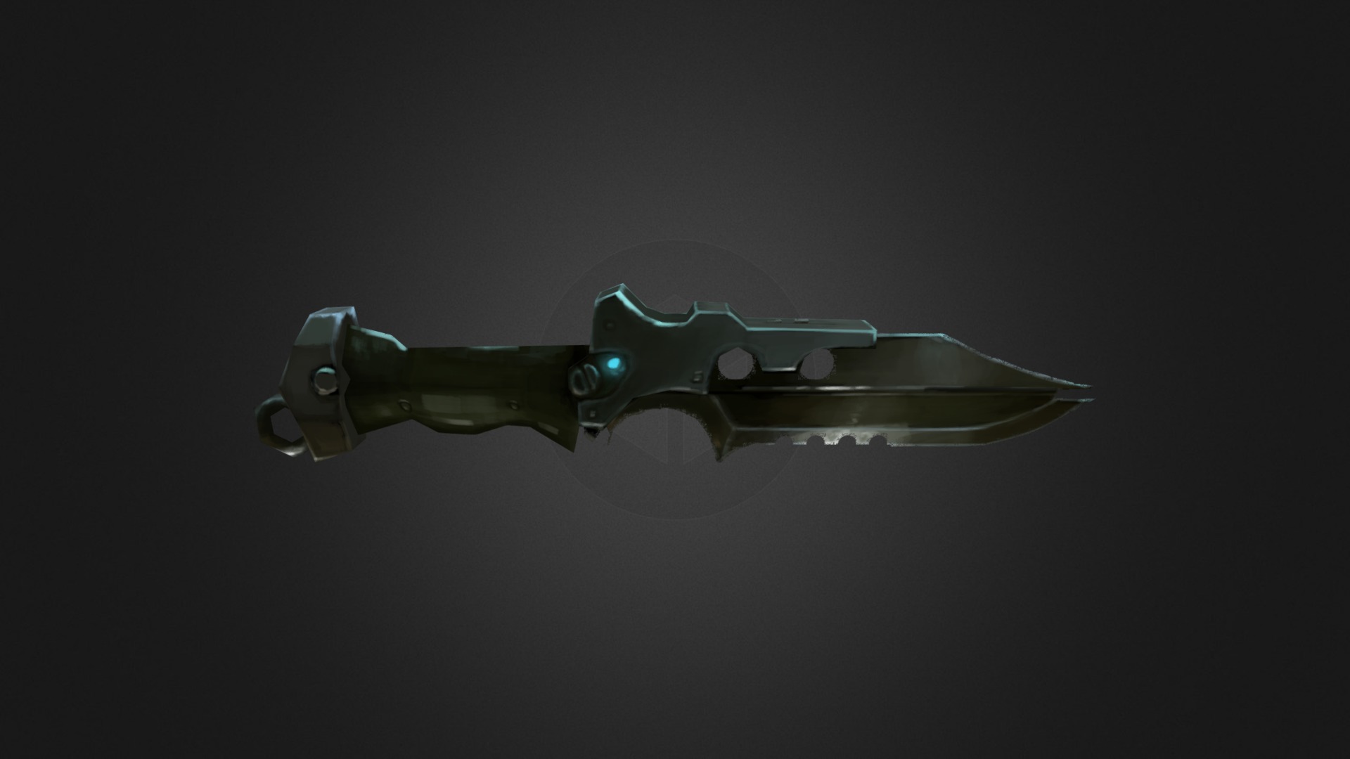 Scifi Dagger 02 - 3D model by jakpe_92 [33ebe29] - Sketchfab