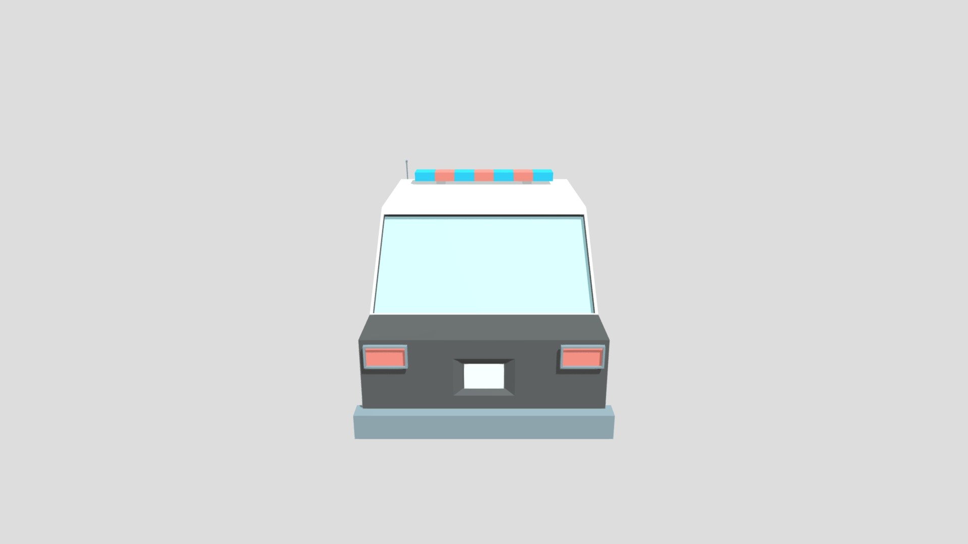 Police car from Poly by Google - 3D model by IronEqual (@ie-niels ...