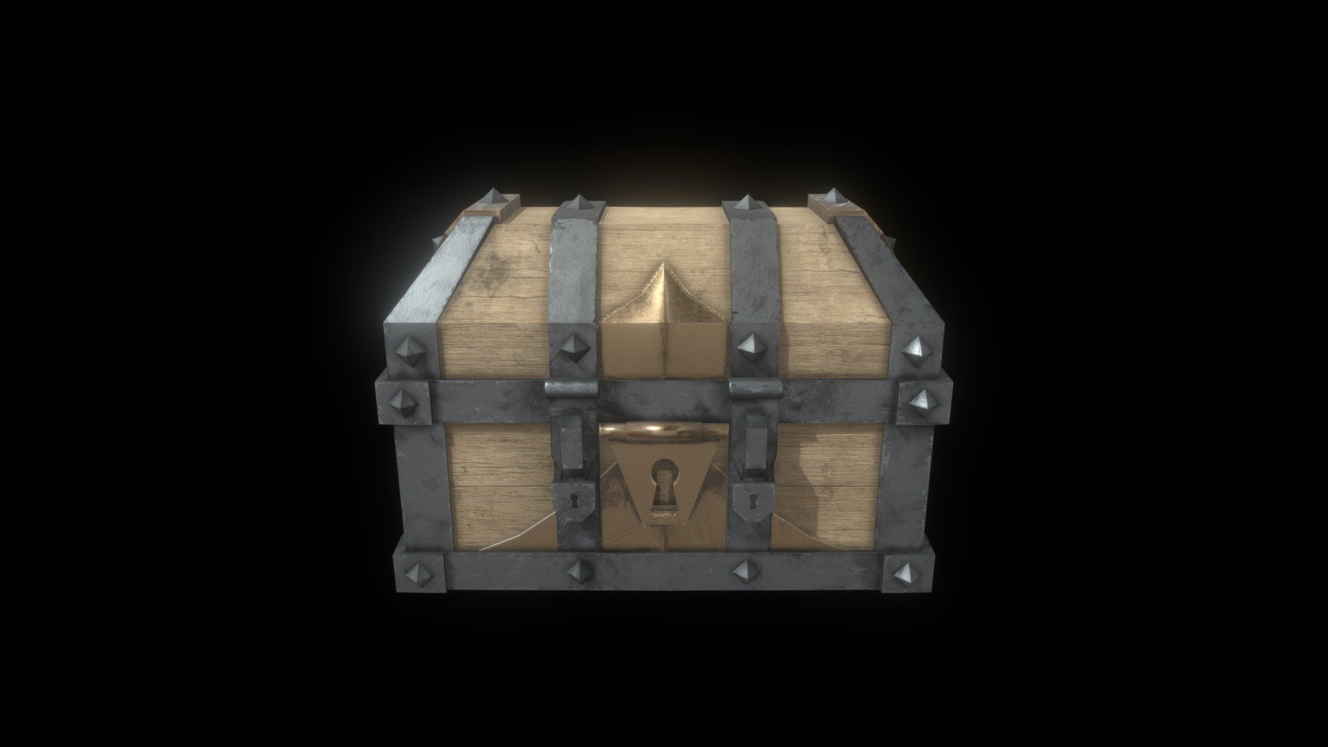 Realistic Treasure Chest - 3D model by Myrianne L'Espinay (@myrianne ...