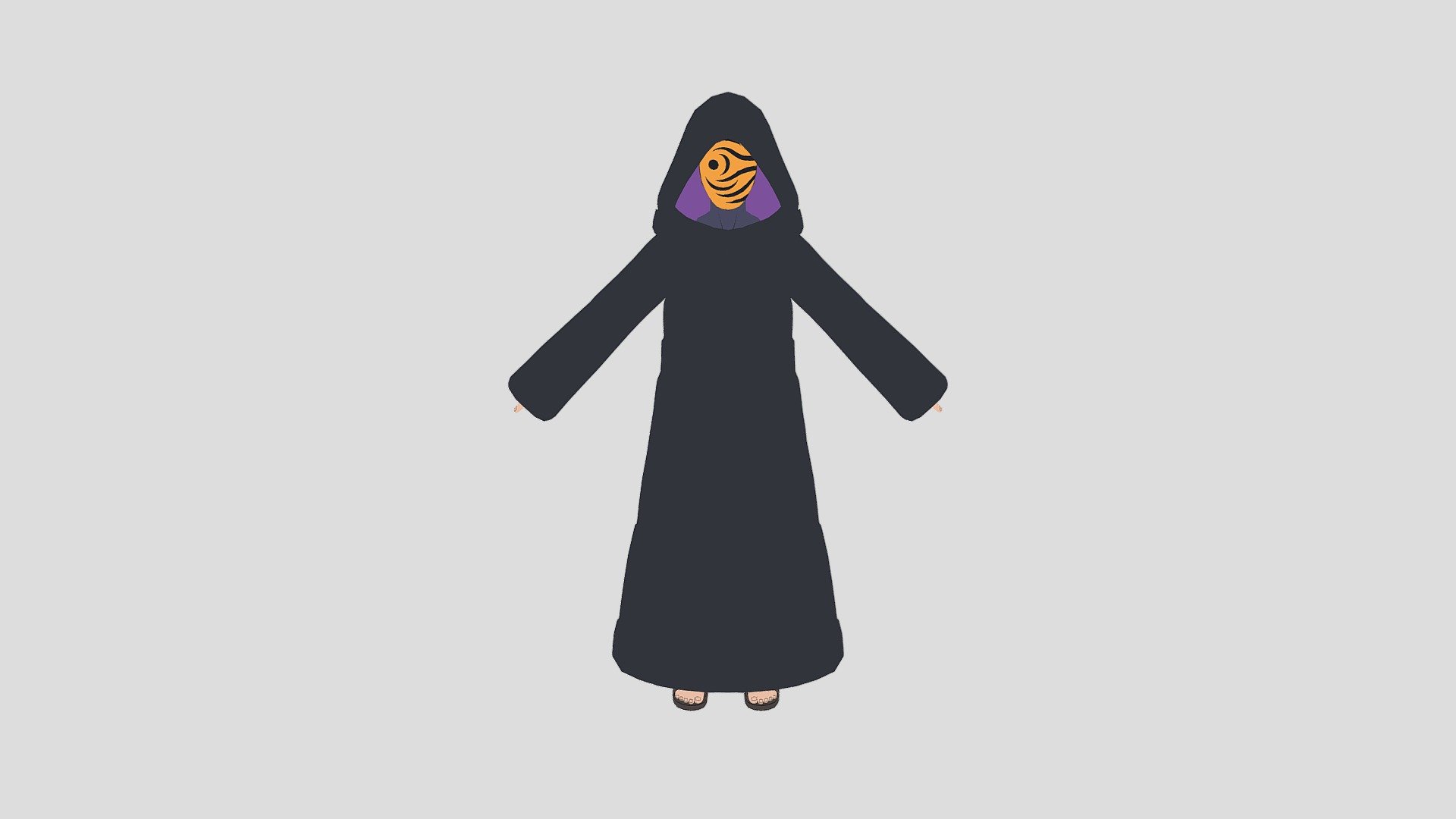 Obito Uchiha (Masked Man) - Download Free 3D model by Cyrone™ (@Cyrone) [33edcc4] - Sketchfab