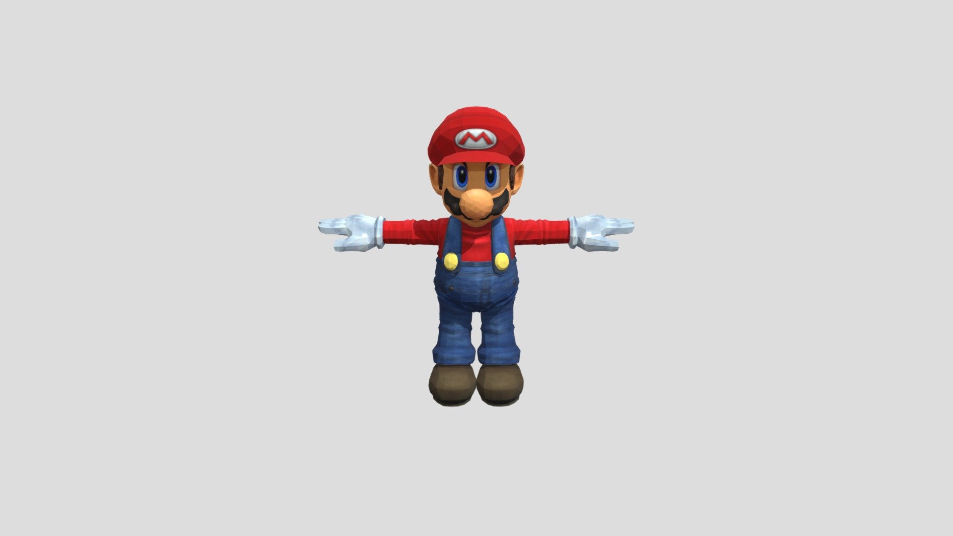Smash Bros. Melee Mario rig - Download Free 3D model by Tung tung tung ...