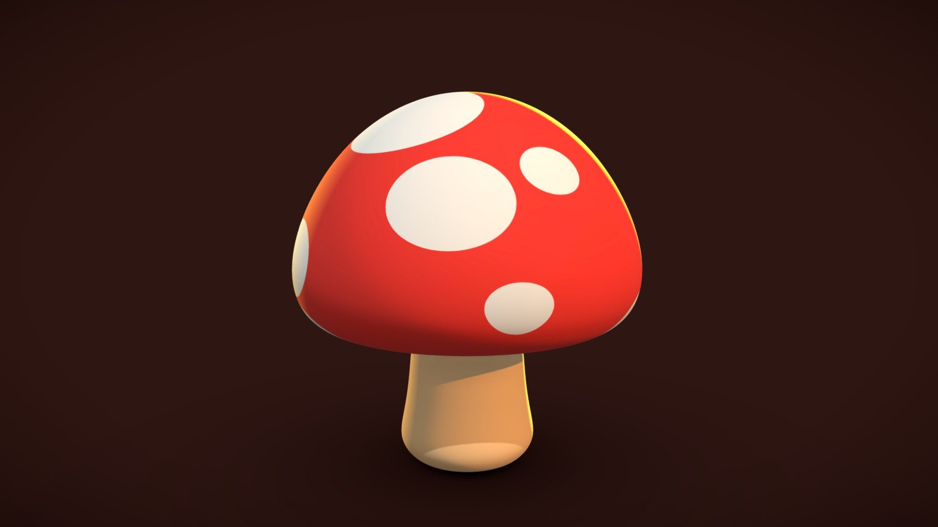 Mushroom - 3D model by giga (@gits3d) [33eeaa3] - Sketchfab