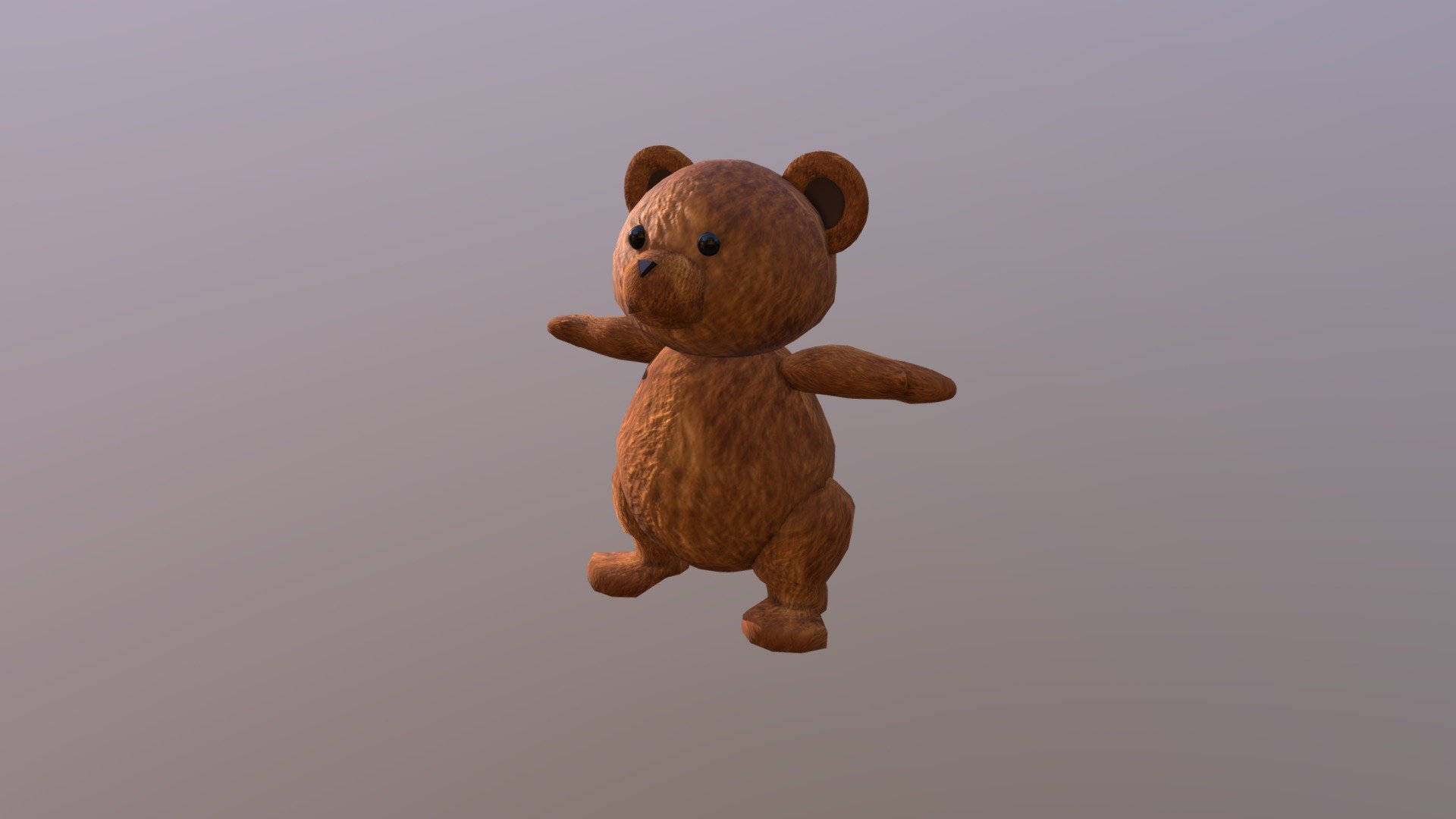 Teddy - 3D model by lurkhound (@bullycat) [33eead3] - Sketchfab