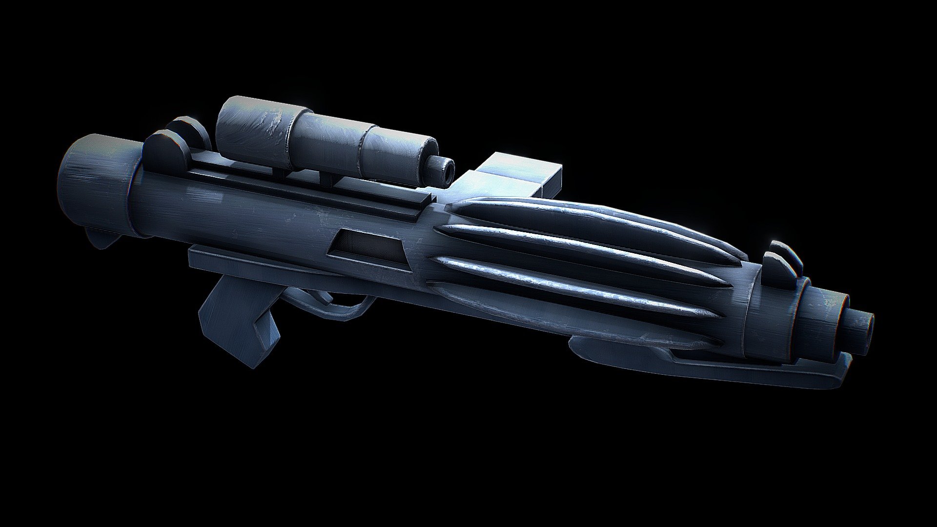 E-11 Blaster Rifle - Download Free 3D model by A308 Digital (@A308 ...