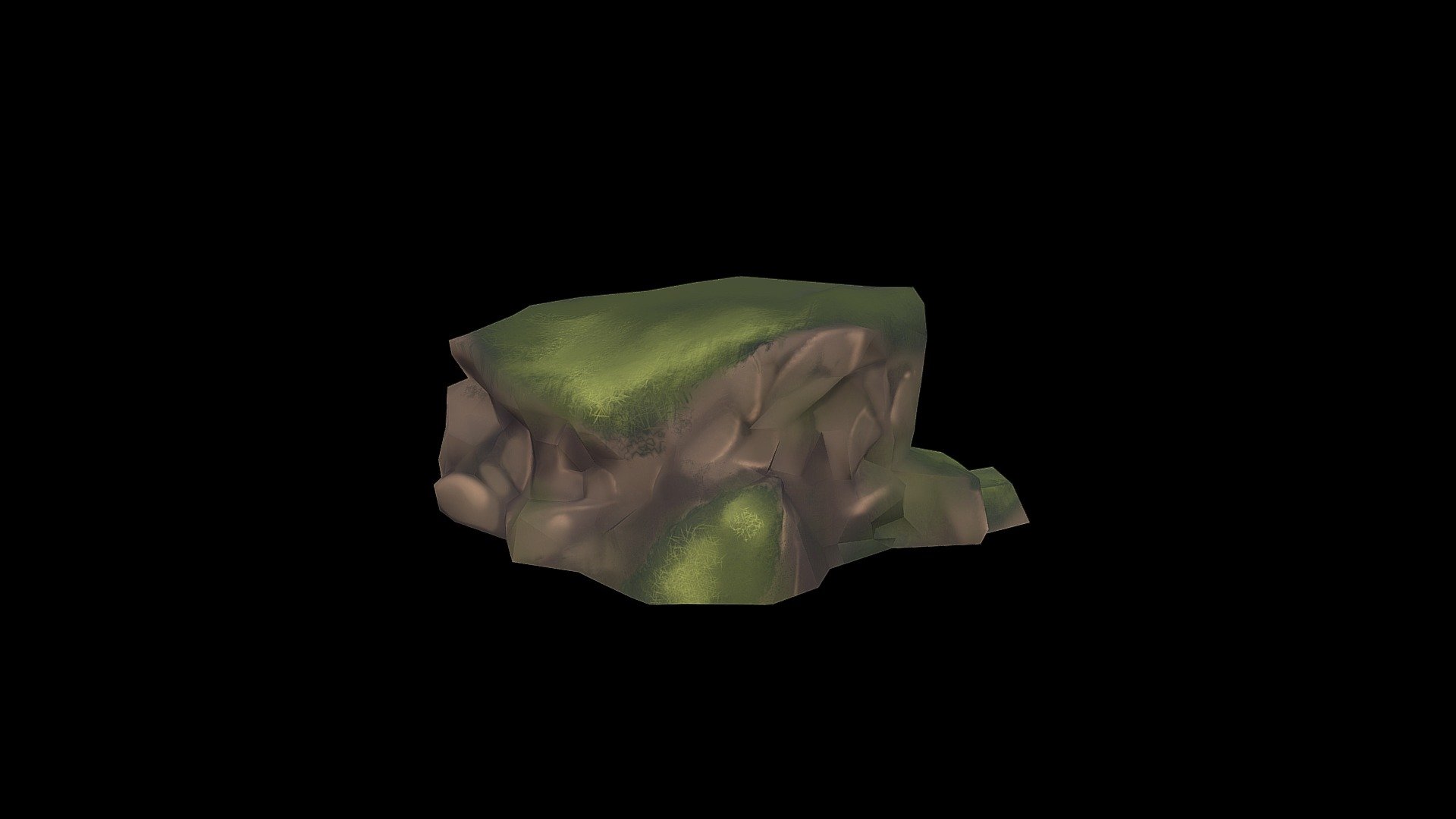 Cliff with Grass - 3D model by Tiarna (@tiarnalippiatt) [33f2aa3 ...