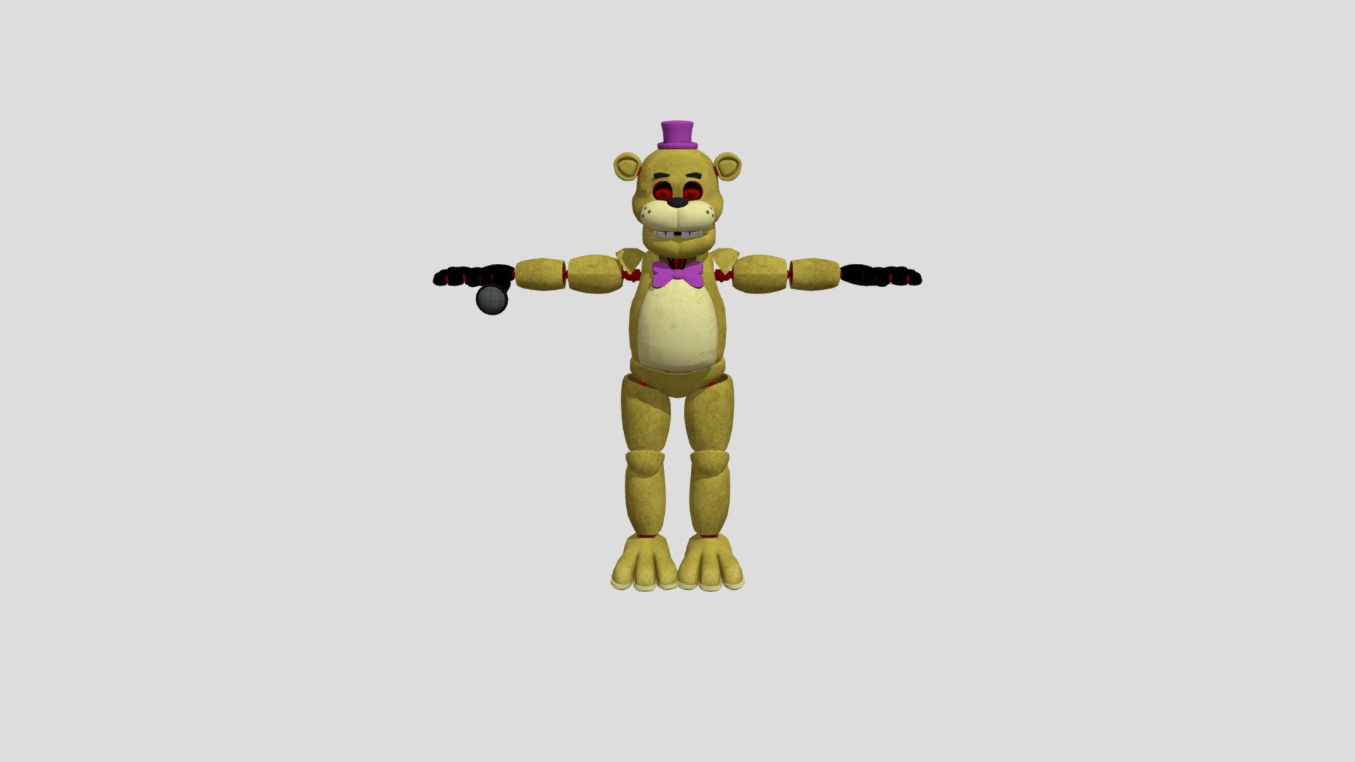 VR Making Fredbear FNAFSFM1 - Download Free 3D model by kamdezbroz ...