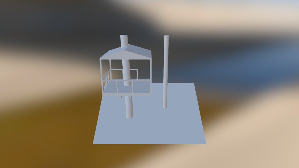 Treehouse Model 02b - 3D model by graeme [33f34ac] - Sketchfab
