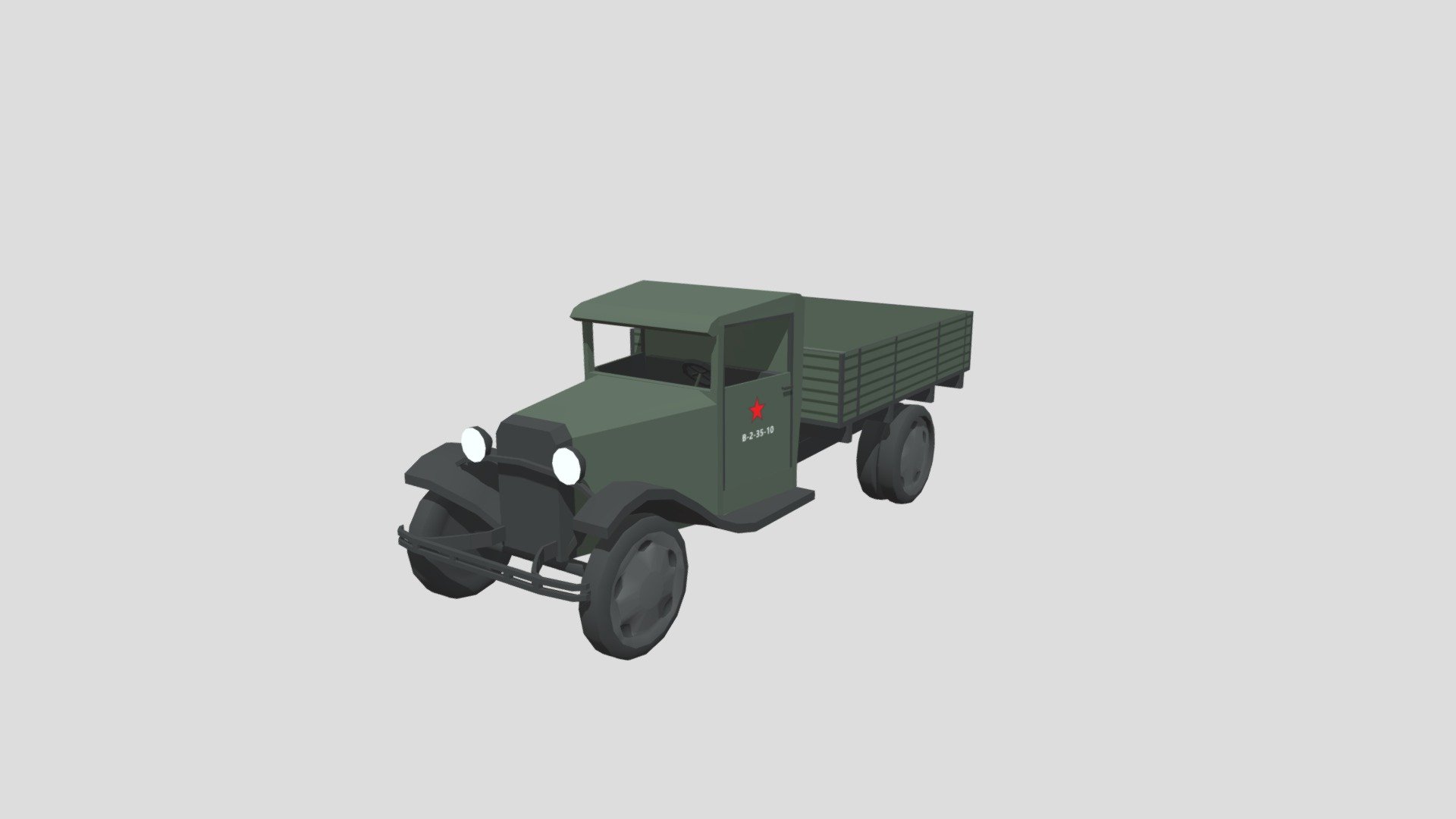 GAZ_AA - 3D model by Pravda (@pravda2033) [33f3d39] - Sketchfab