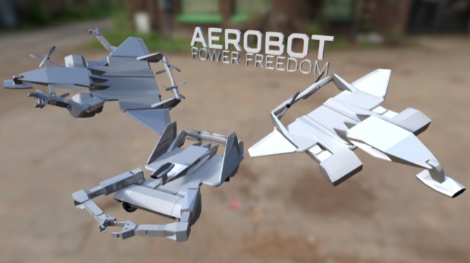 AEROBOT POWER FREEDOM - Download Free 3D model by Azahari [33f4ac3 ...