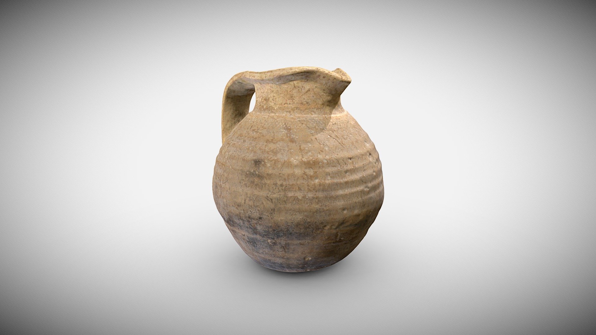 Medieval French pitcher (SOTLS A1973.876) - 3D model by Southampton ...