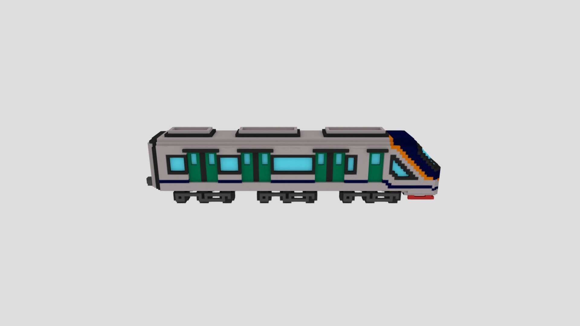 Modern Train [Head] - Download Free 3D model by Tom Gustin (@_ariutomo ...