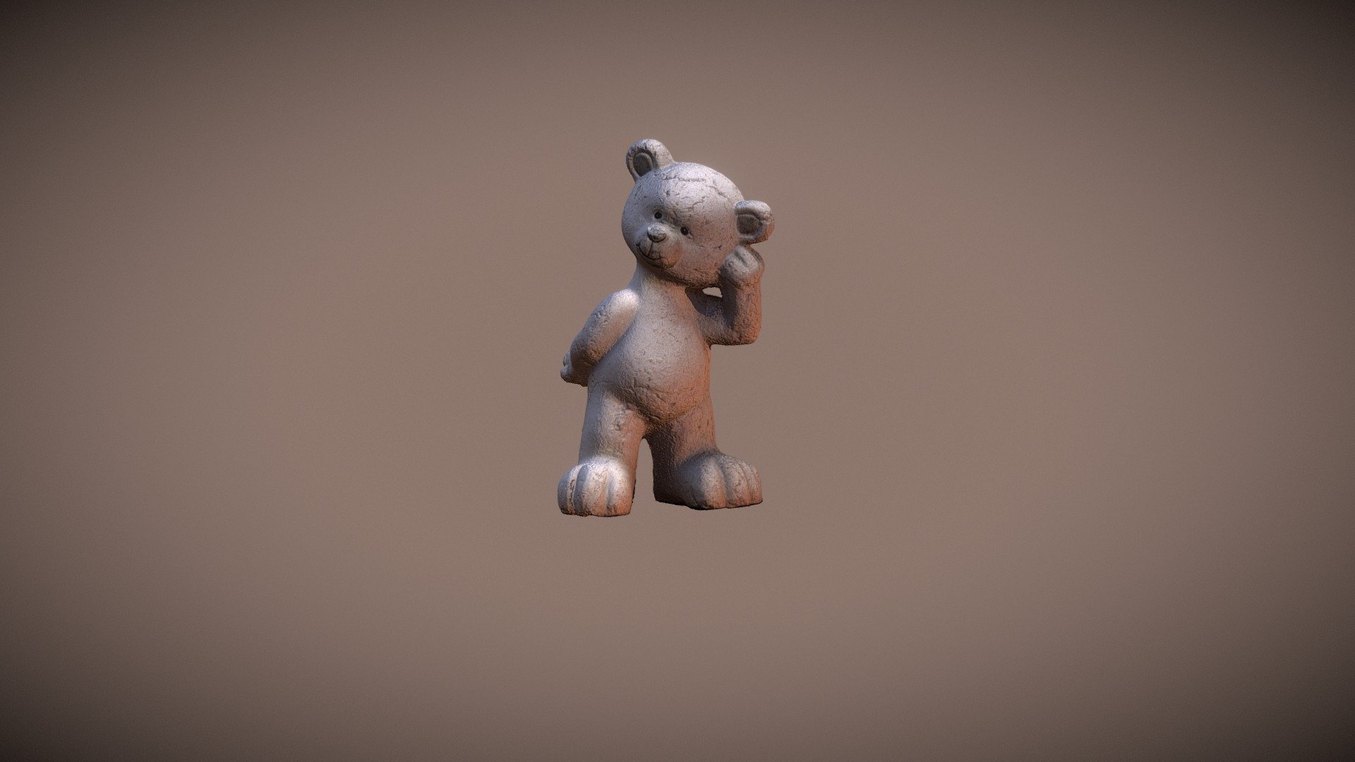 Bear Statue - 3D model by luisitonium [33f9034] - Sketchfab