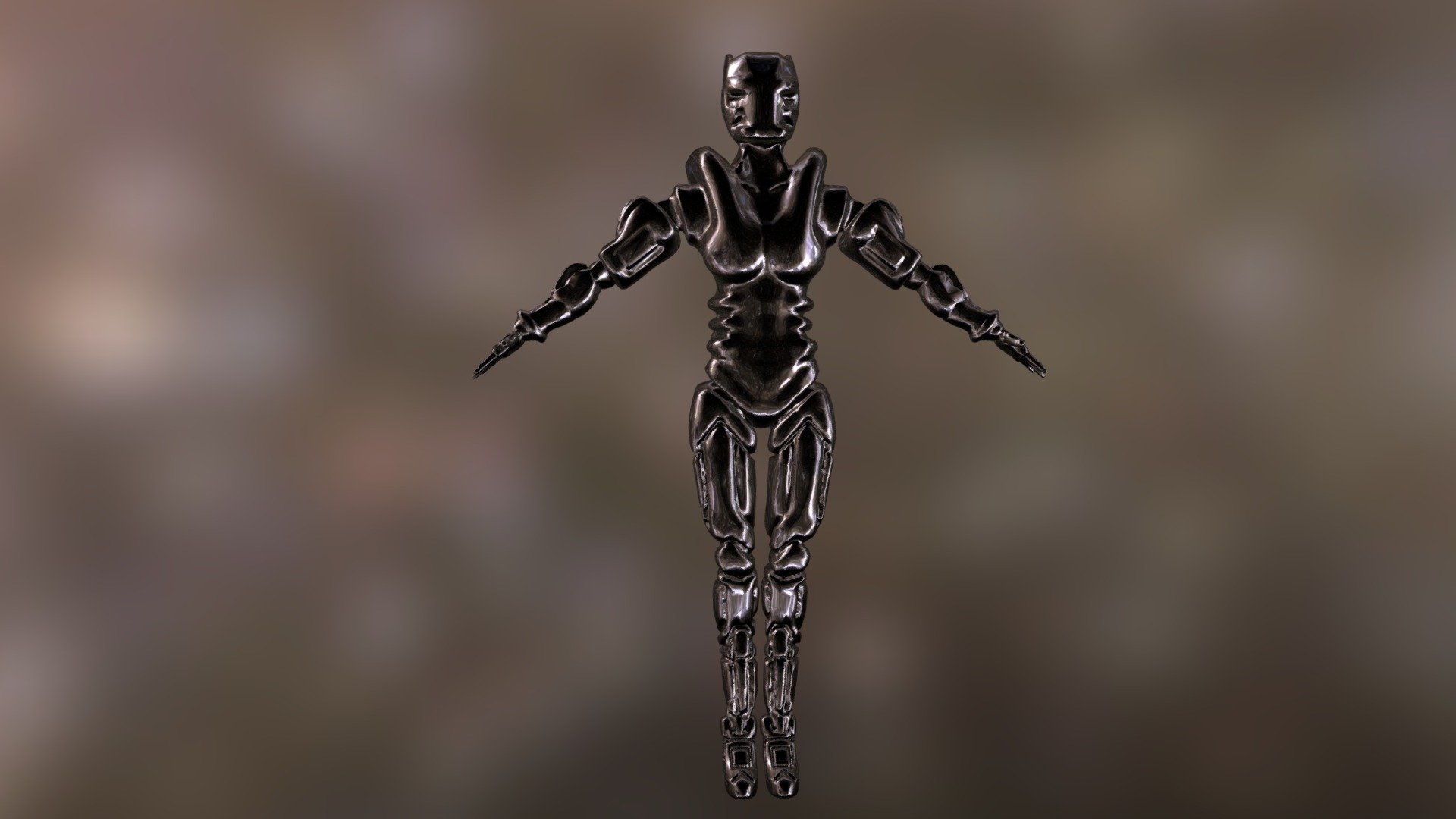 Female Machine - 3D model by Cristiano Meirelles (@lawless) [33fa6cd ...
